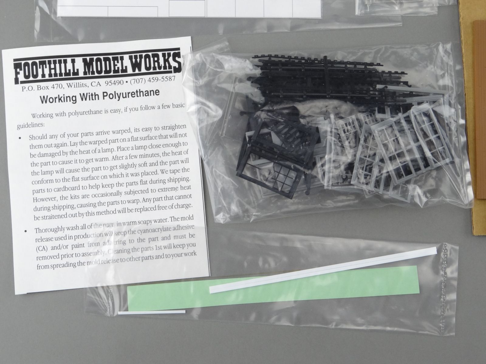 S / Sn3 Scale Foothill Model Works Craftsman Building Kit FMW 1003 ...