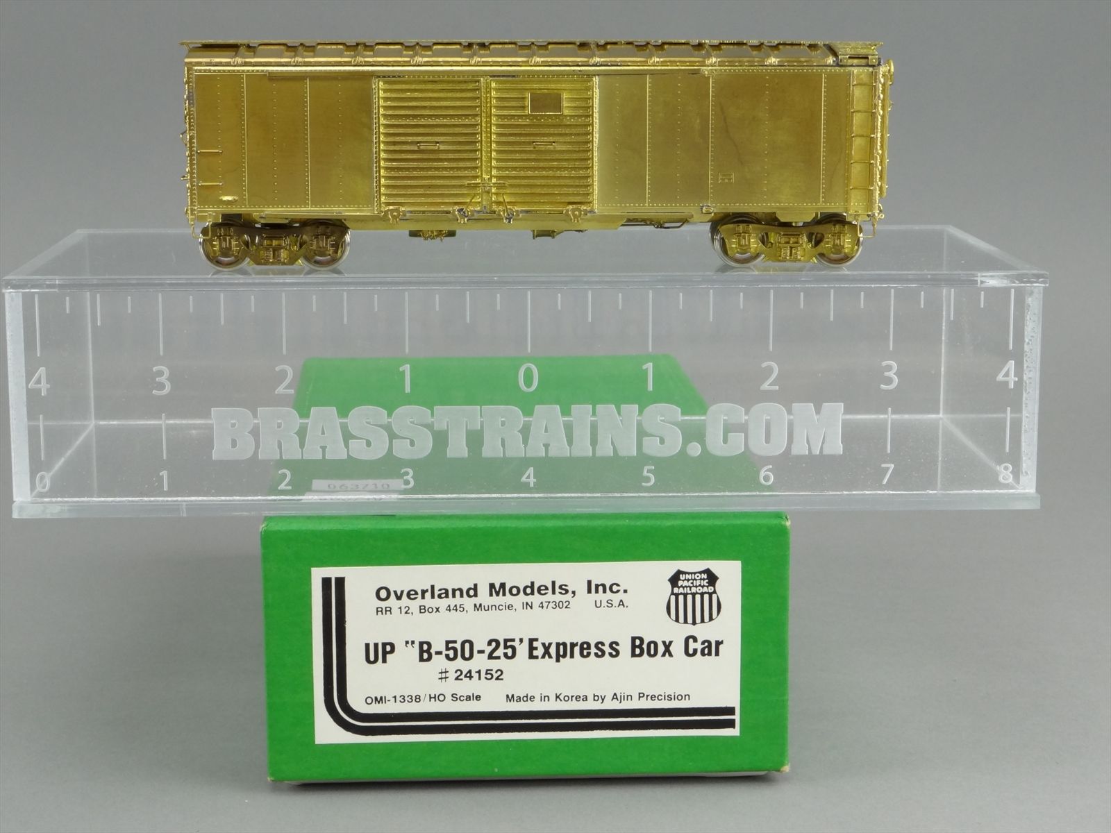 HO Brass Model Train - OMI 1338 UP Union Pacific B-50-25 Express Box ...
