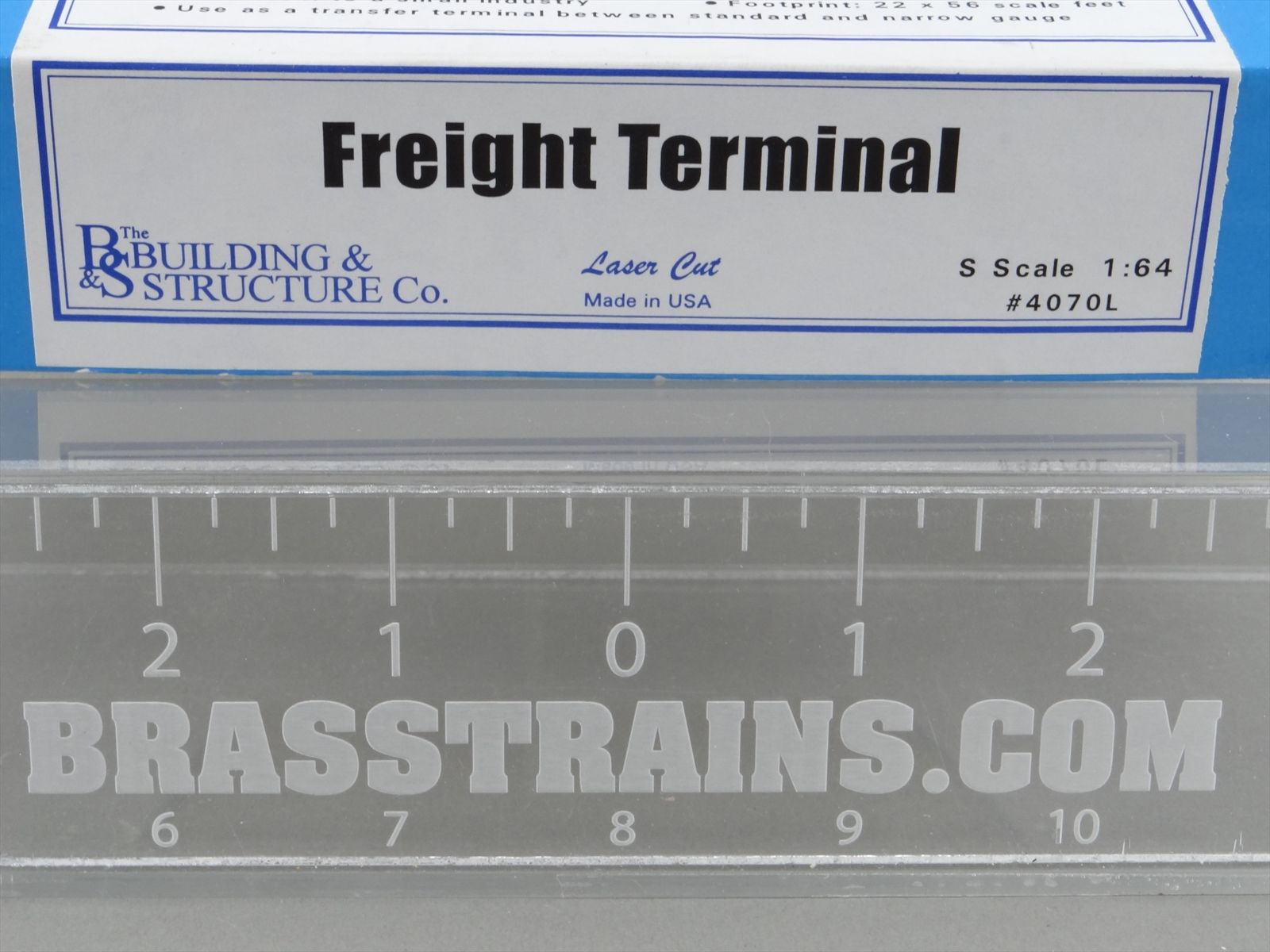 S / Sn3 Scale The Building & Structure Co. Craftsman Kit 4070L ...