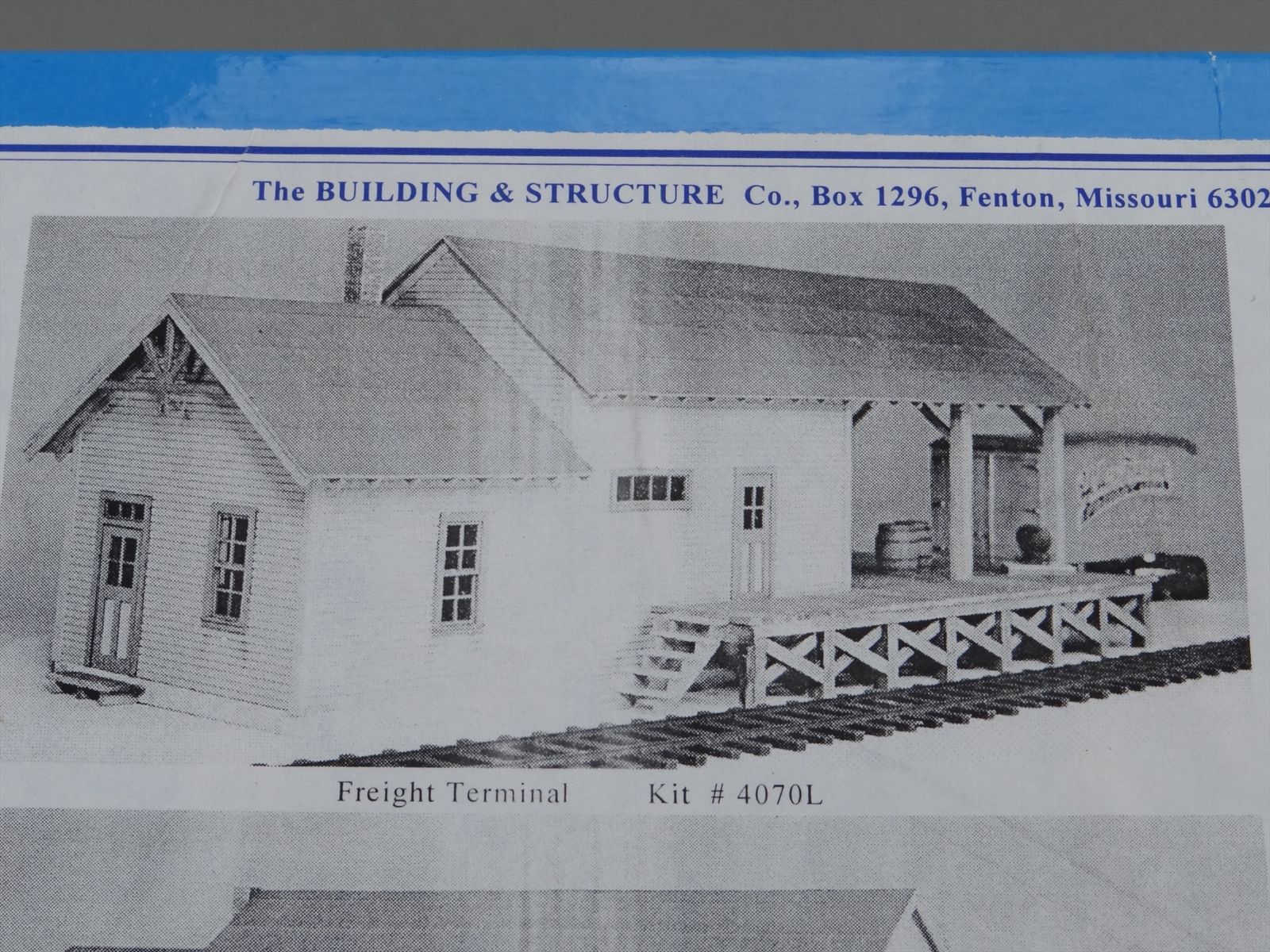 S / Sn3 Scale The Building & Structure Co. Craftsman Kit 4070L ...