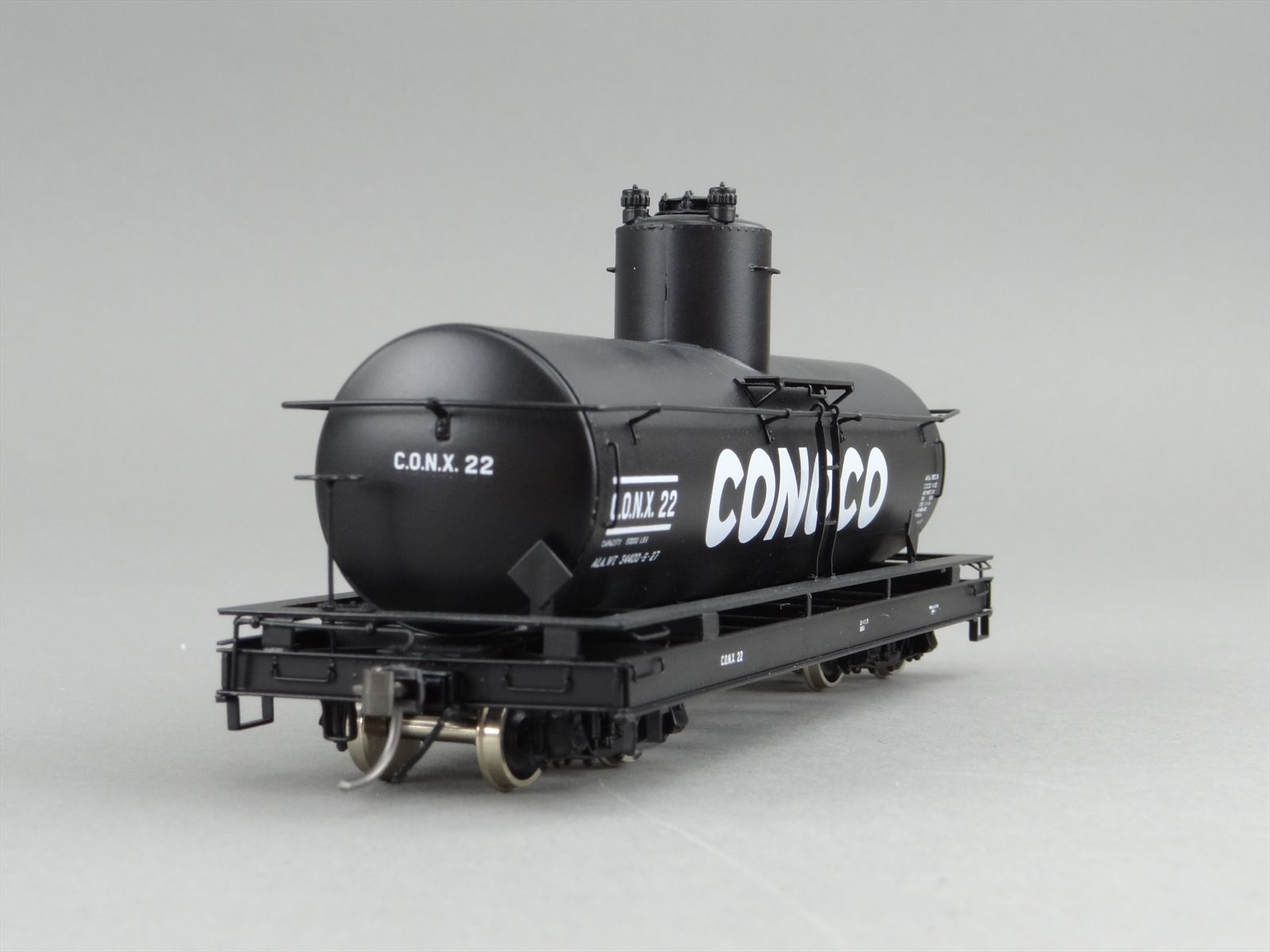 Sn3 Scale Brass PBL Milestone Models Conoco Tank Car #22 - Wide Frame ...