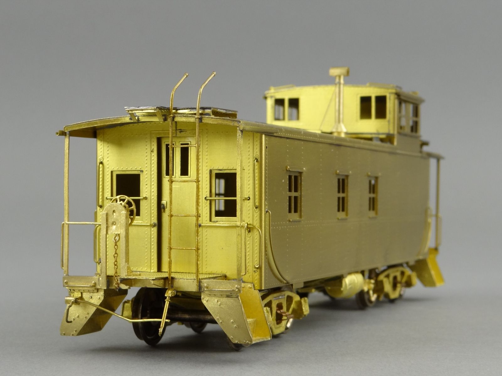 S Scale Brass Model Train - DP Division Point D&RGW 1400 Class Caboose ...