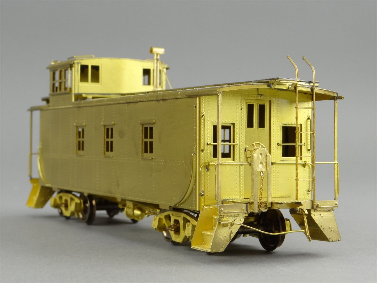 S Scale Brass Model Train - DP Division Point D&RGW 1400 Class Caboose ...