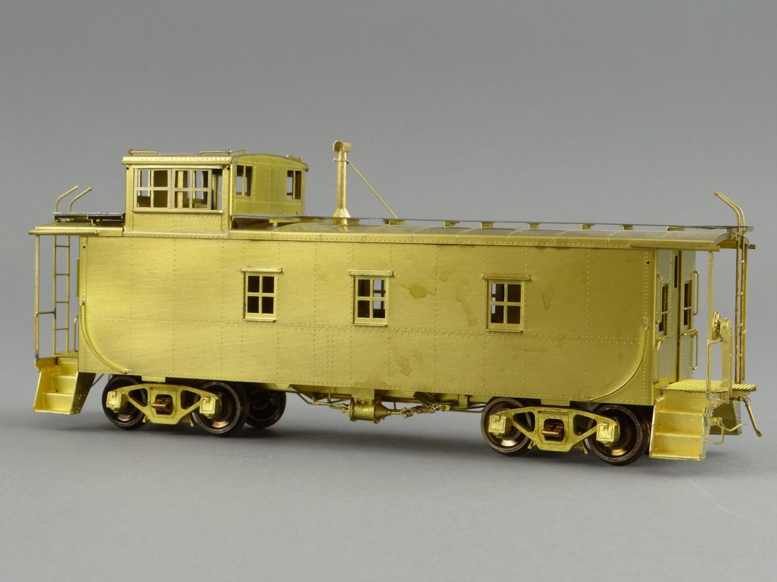 S Scale Brass Model Train - DP Division Point D&RGW 1400 Class Caboose ...