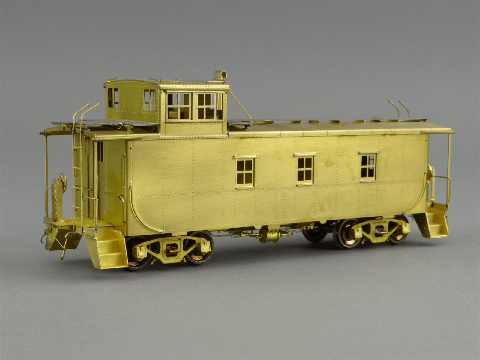 S Scale Brass Model Train - DP Division Point D&RGW 1400 Class Caboose ...