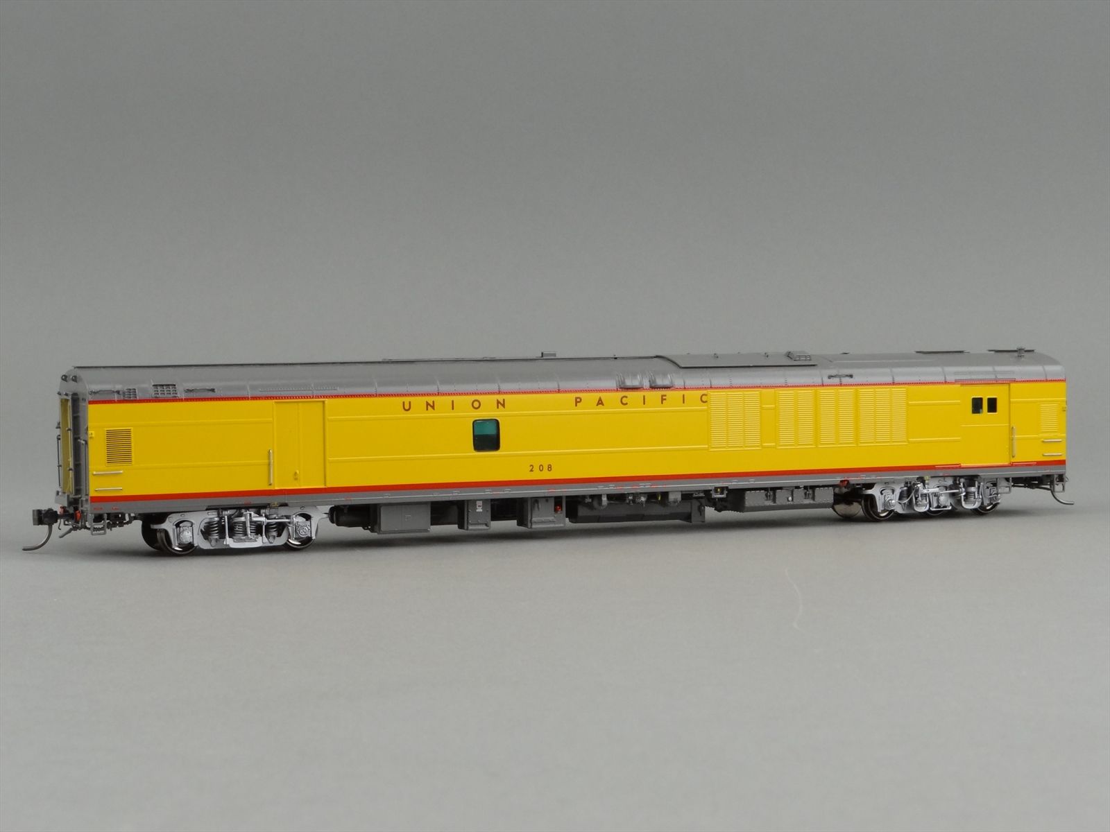 HO Brass Model Train - OMI 3402.1 Overland UP Union Pacific Power Car #208