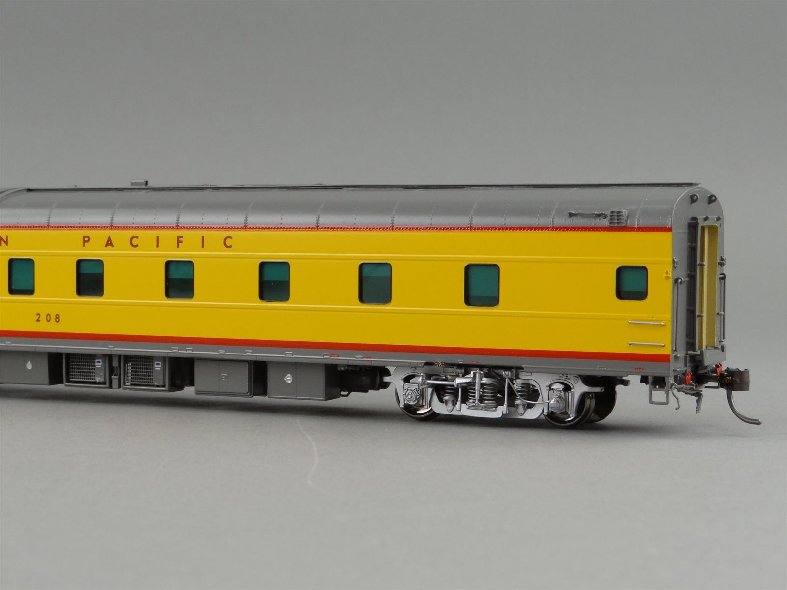 HO Brass Model Train - OMI 3402.1 Overland UP Union Pacific Power Car #208