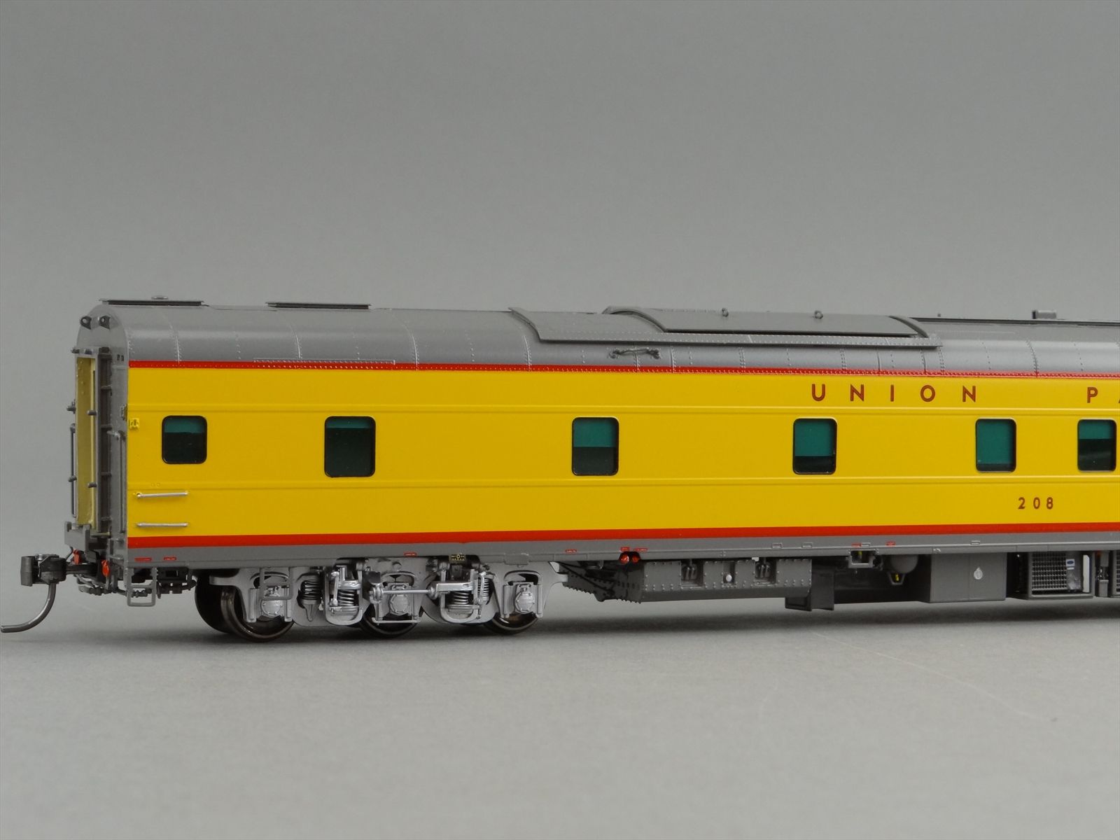 HO Brass Model Train - OMI 3402.1 Overland UP Union Pacific Power Car #208