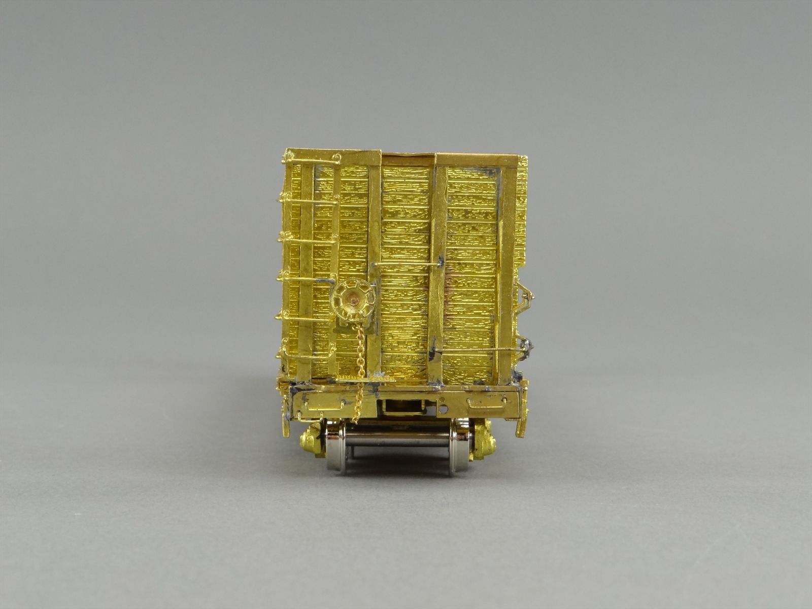 HO Brass OMI 3023 Overland UP Union Pacific Bulkhead Flat Car Unpainted