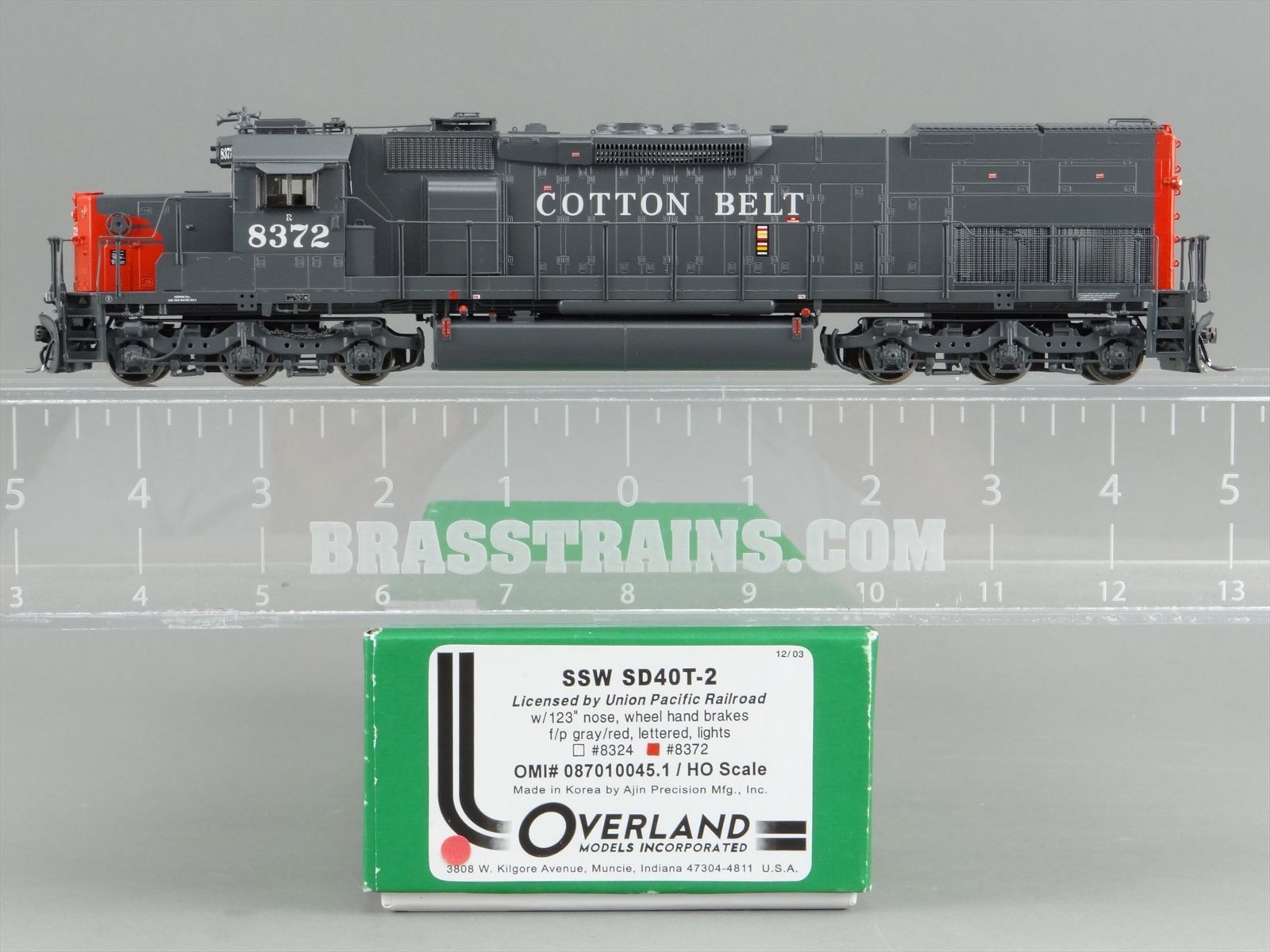 HO Brass Model Train - OMI 87010045.1 Overland SSW Cotton Belt Road ...