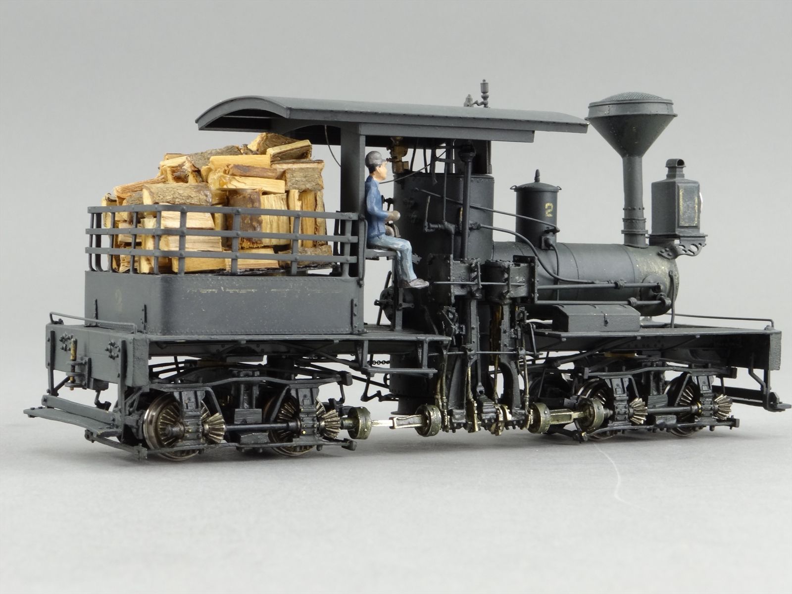 On3 Scale 2-Rail Brass Echo Mountain Imports 13 Ton Open Cab T Boiler ...