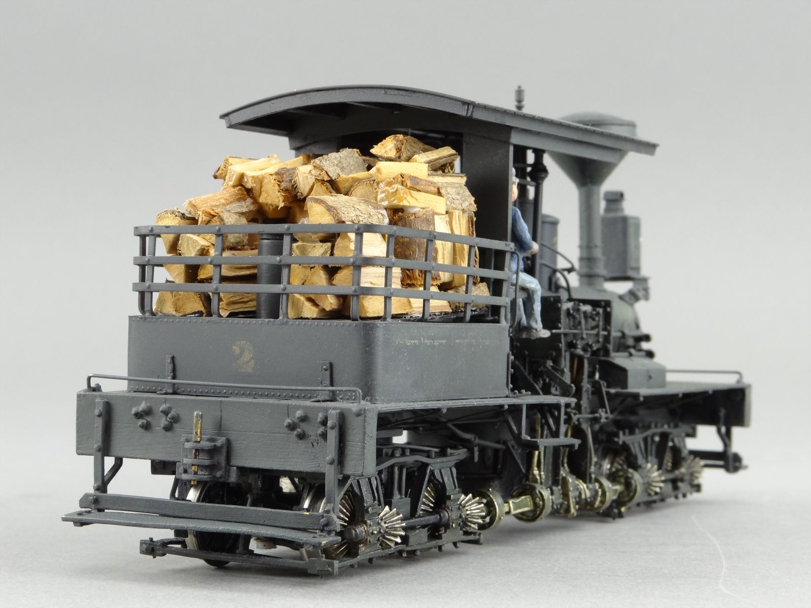 On3 Scale 2-Rail Brass Echo Mountain Imports 13 Ton Open Cab T Boiler ...