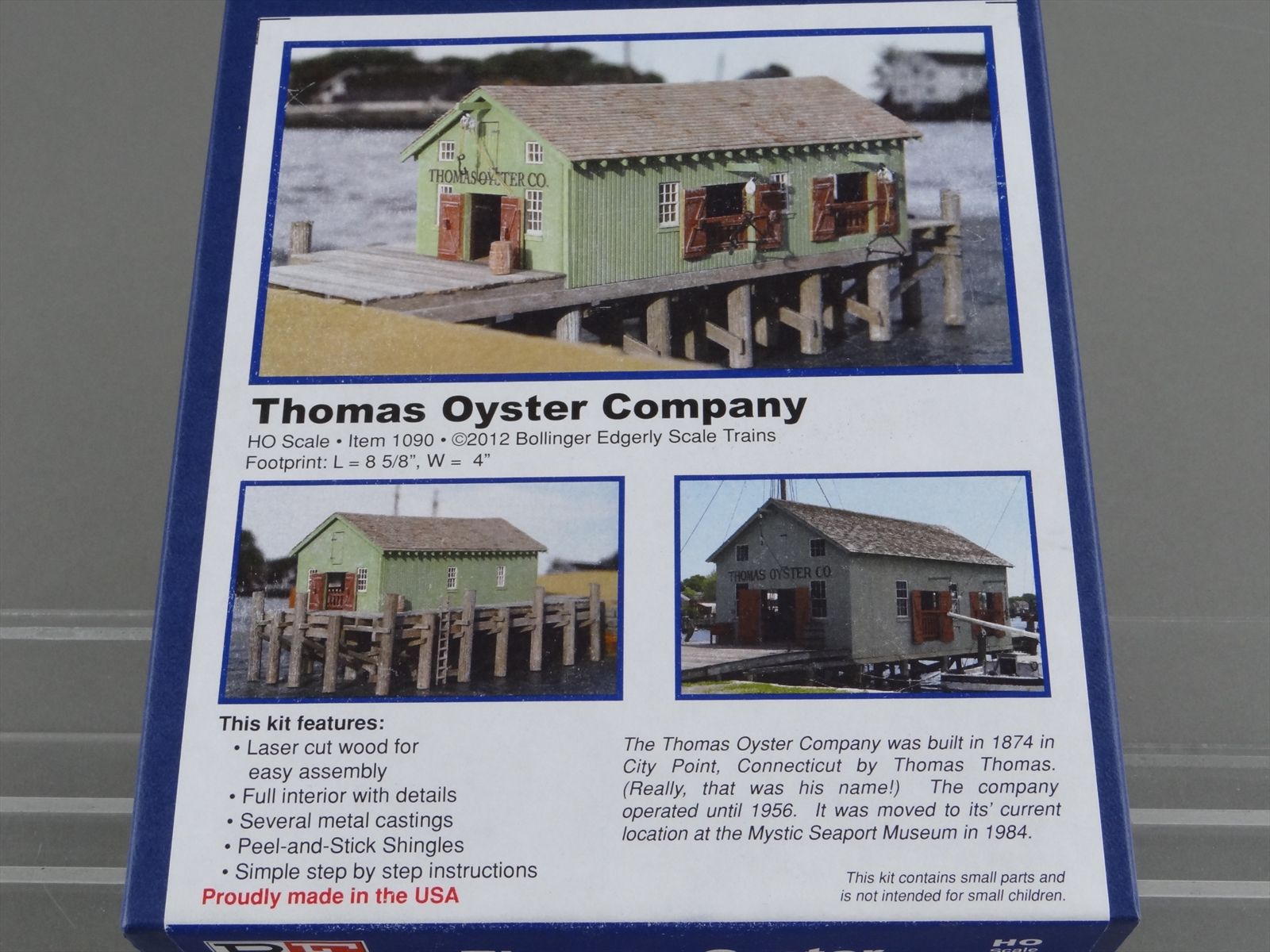 HO Scale BEST Craftsman Kit #1090 - Thomas Oyster Company