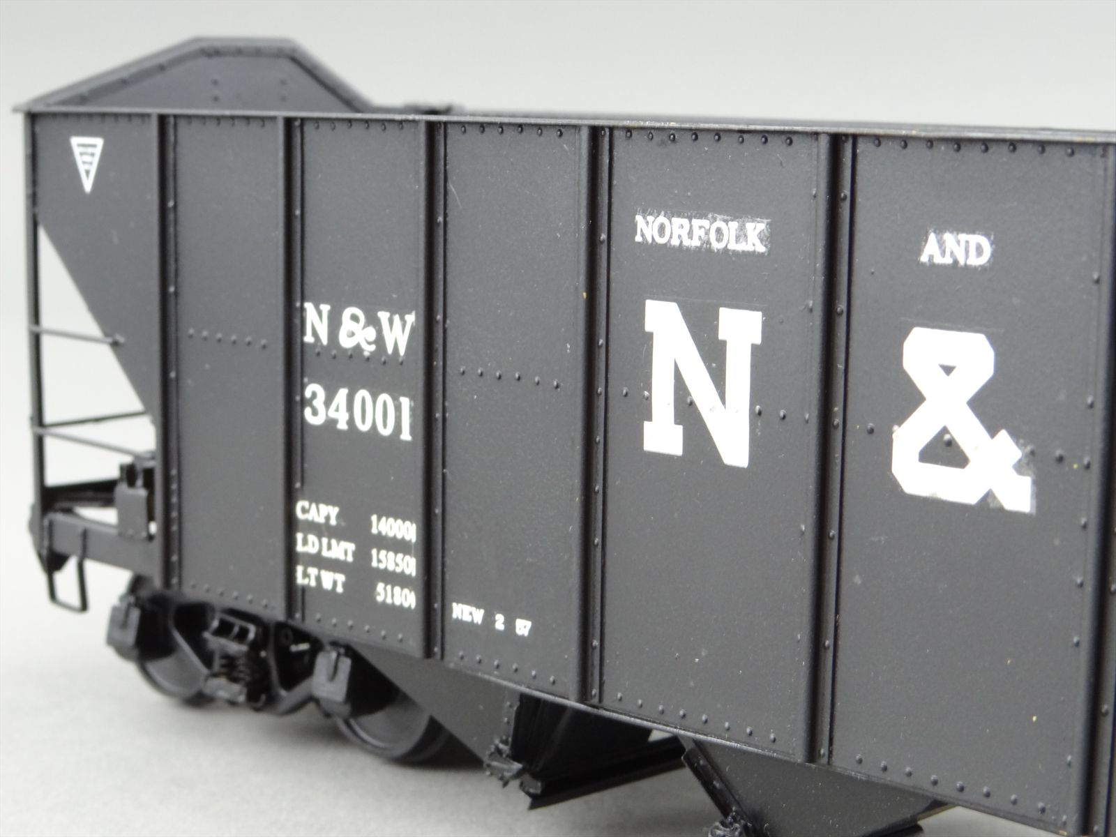 O Scale 2-Rail Brass PSC 15092 N&W Norfolk & Western 70 Ton H-10 Triple ...