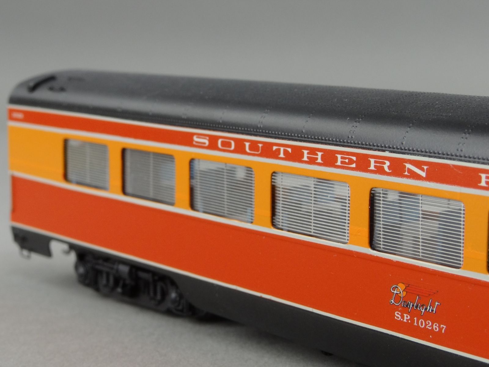 HO Brass Model Train - TCY Coach Yard SP Shasta Daylight 3 Unit Diner ...