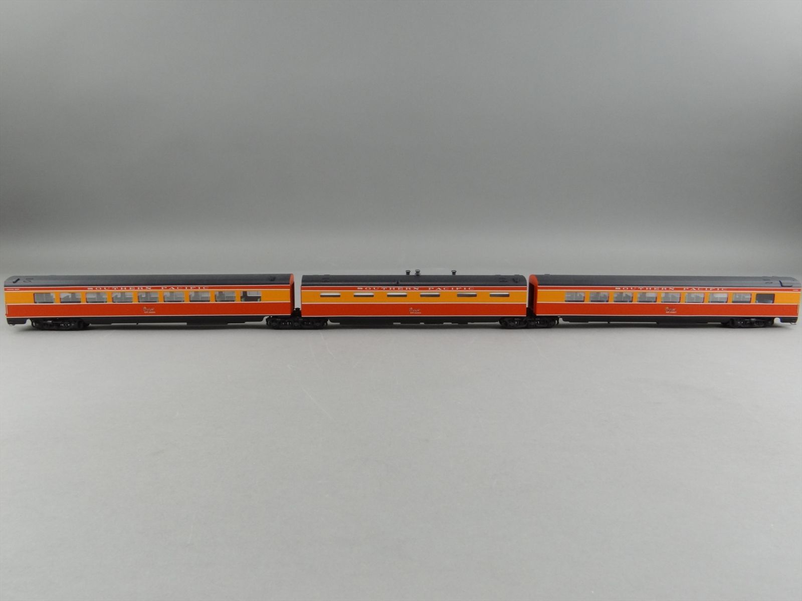 HO Brass Model Train - TCY Coach Yard SP Shasta Daylight 3 Unit Diner ...