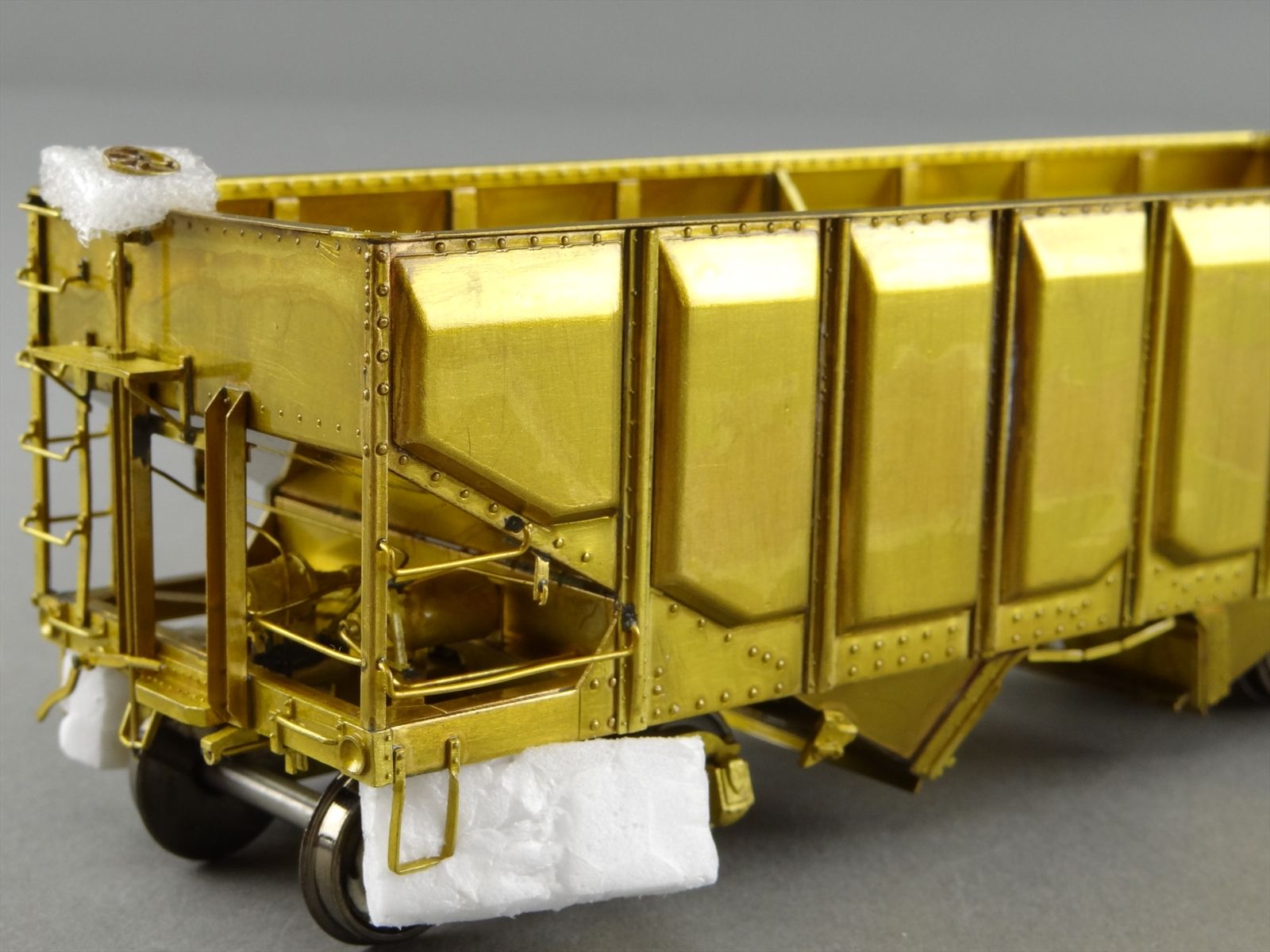 S Scale Brass RRM River Raisin Models USRA 55-Ton Open Hopper Car ...