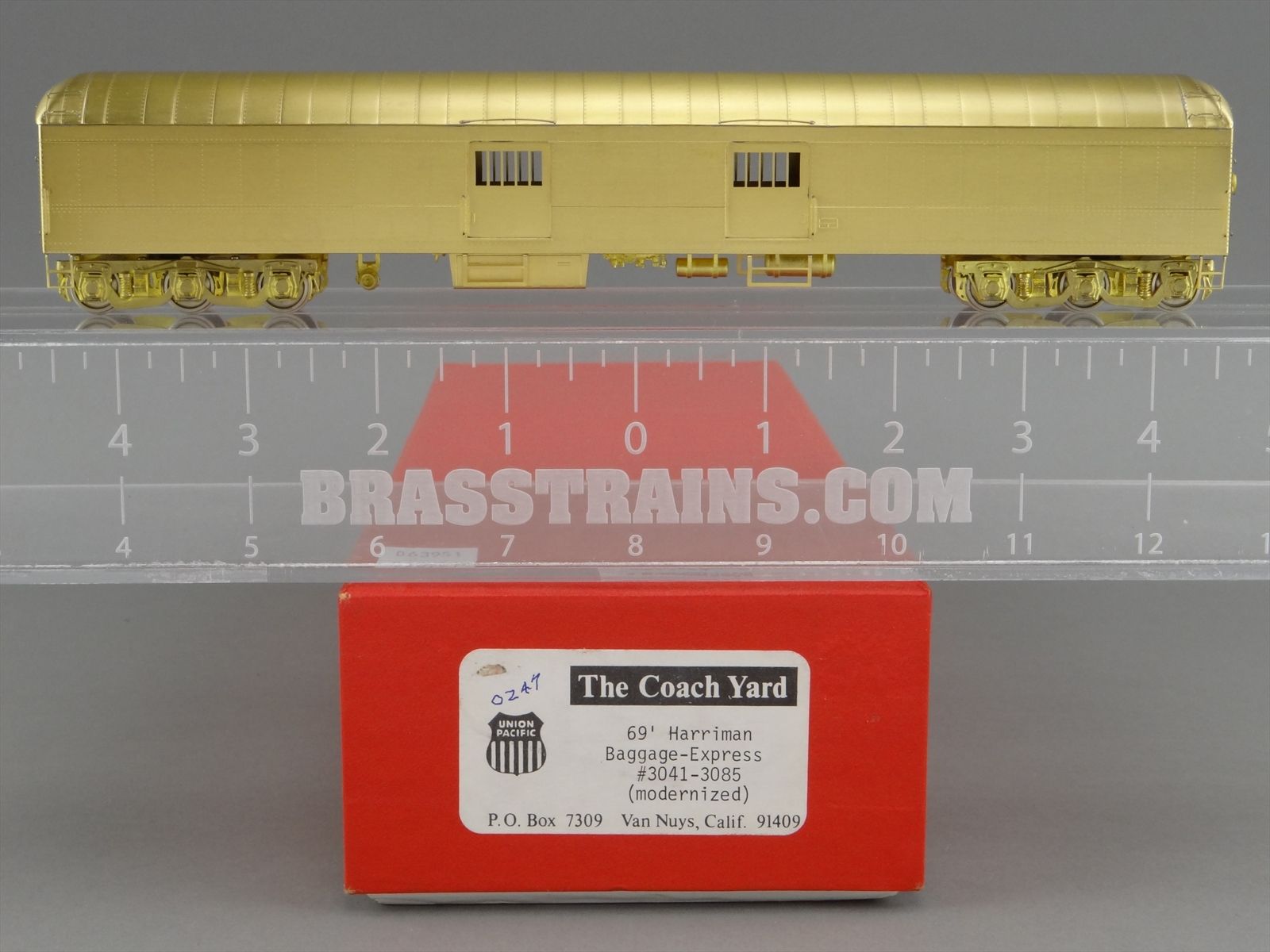 HO Brass - TCY UP Union Pacific Harriman Baggage-Express #3041-3085 ...