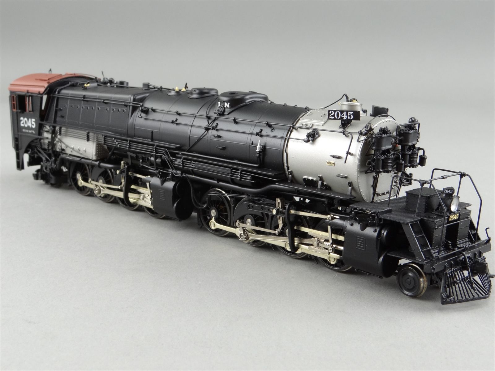 HO Brass Model Train - Key CS #123 GN Black 2-8-8-2 R-2 #2045 - All ...