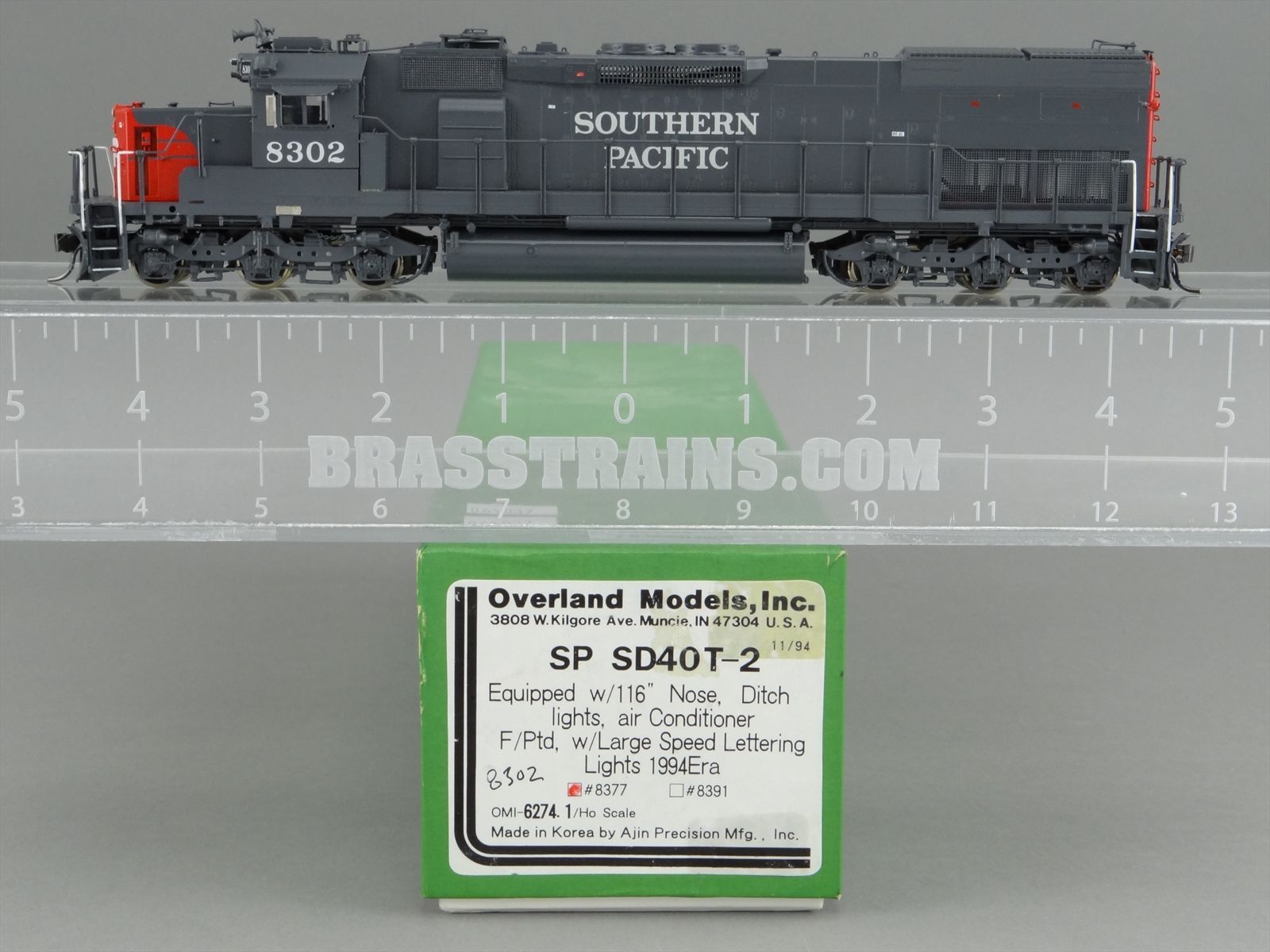 HO Brass Model Train - OMI 6274.1 Overland SP Southern Pacific Road ...