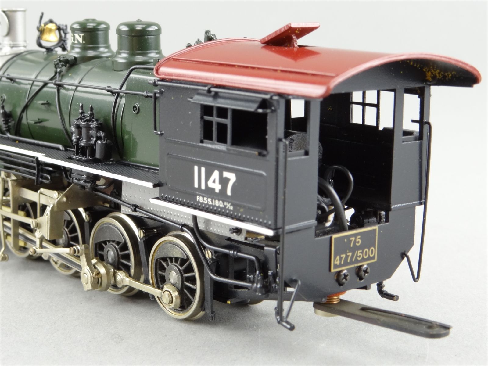 HO PFM GN Great Northern F-8 2-8-0 #1147 Glacier Park 1975 Run CROWN