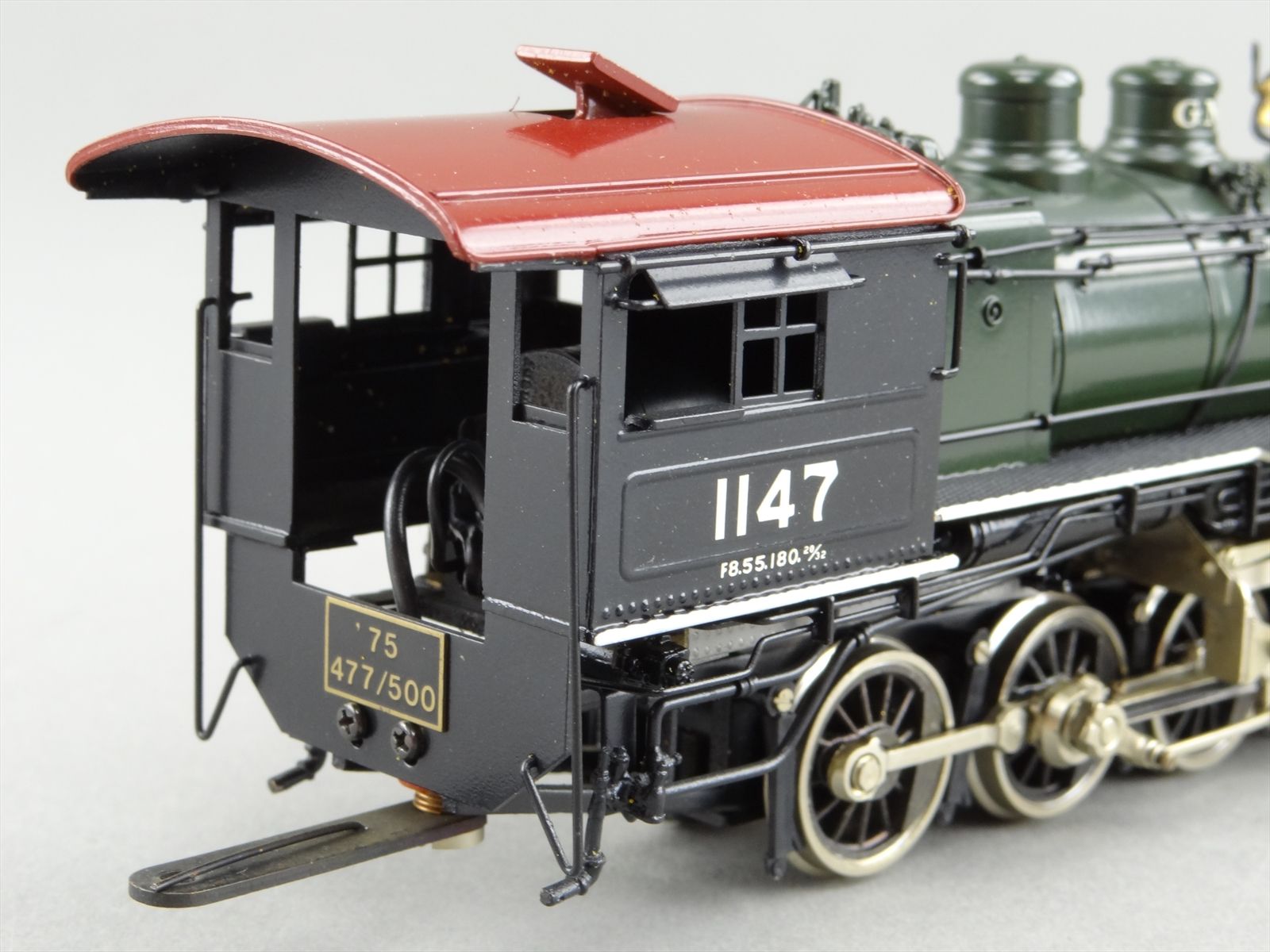 HO PFM GN Great Northern F-8 2-8-0 #1147 Glacier Park 1975 Run CROWN