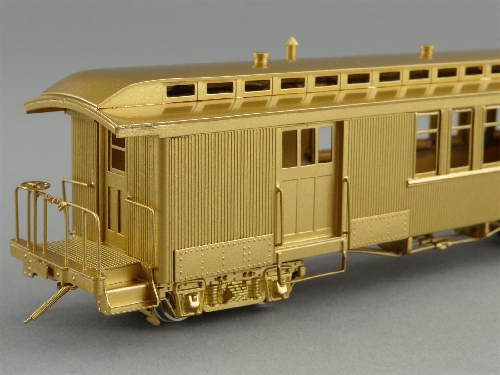 HOn3 Brass Model Train - S. Soho & Co D&RGW #202 Passenger Combine ...