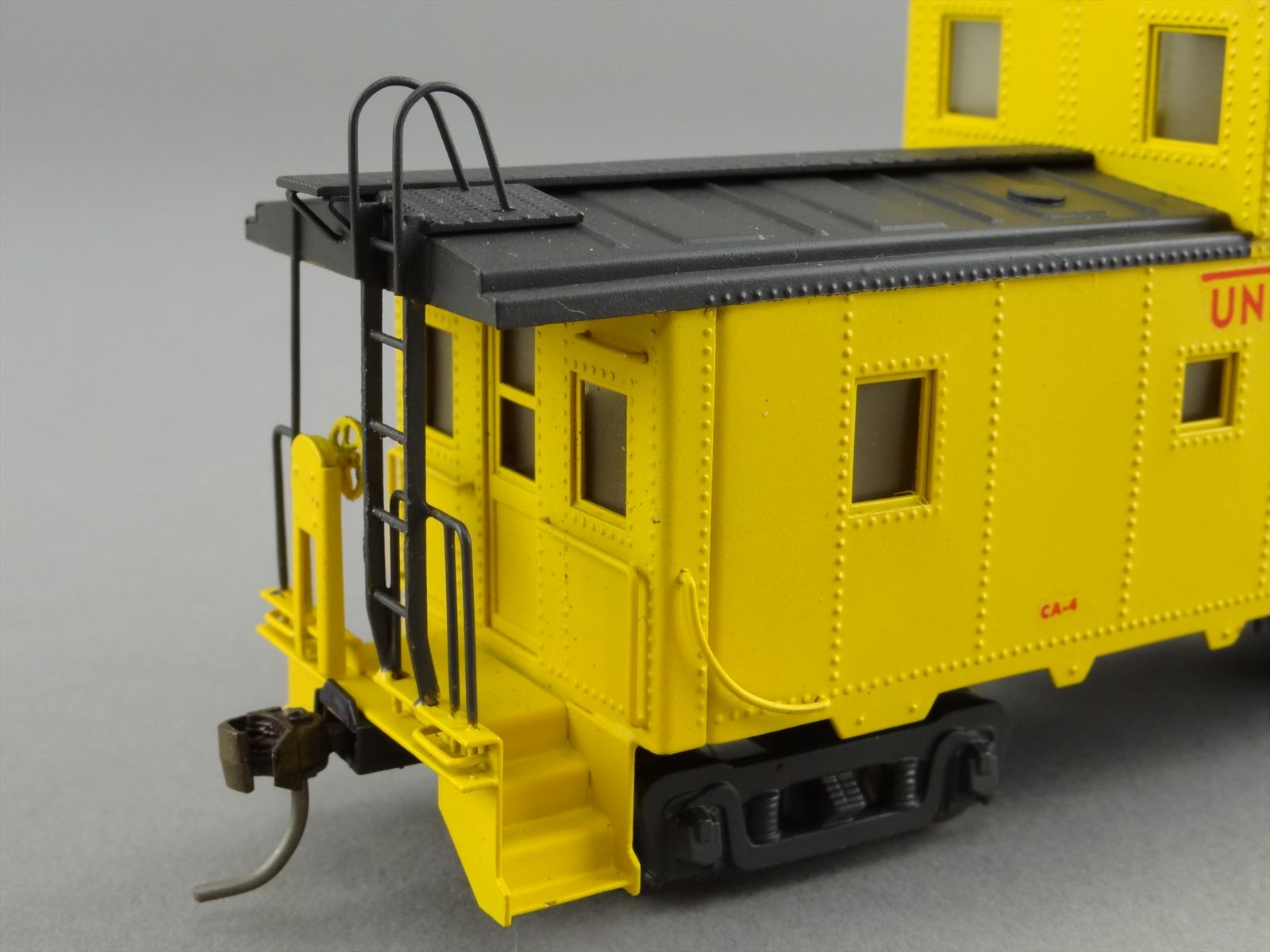HO Brass Model - Balboa UP Union Pacific CA-4 Steel Caboose - Custom #3821