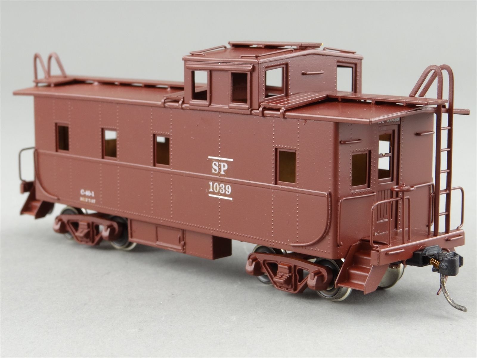 HO Brass Model - Balboa SP Southern Pacific C-40 Steel Caboose - Custom