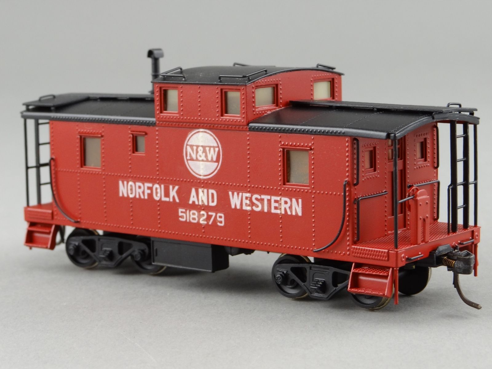 HO Brass Model - Balboa N&W Norfolk & Western Steel Caboose - Custom ...