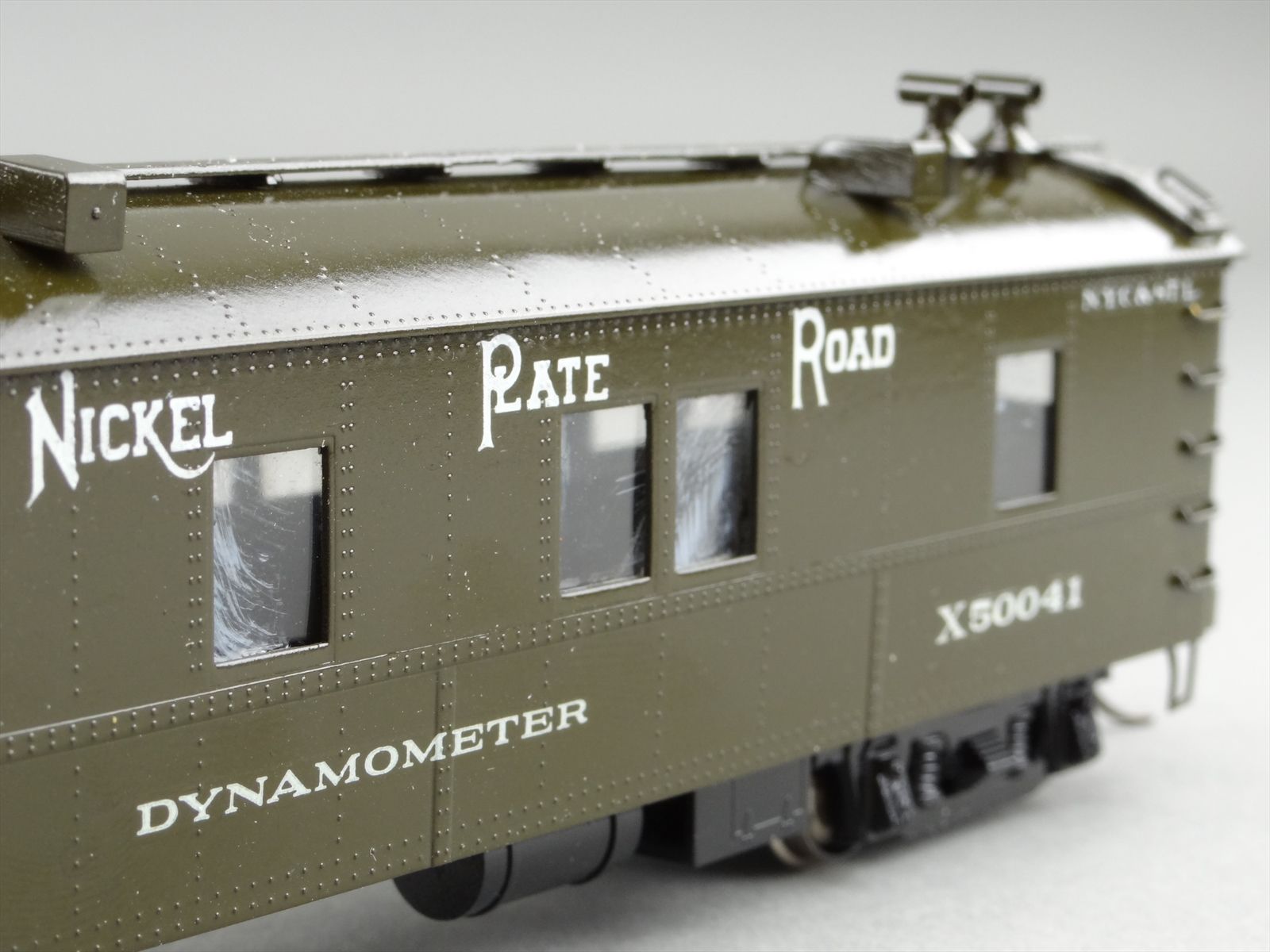 HO Scale NJCB Custom Brass NKP Nickel Plate Road Dynamometer Car #50041 ...
