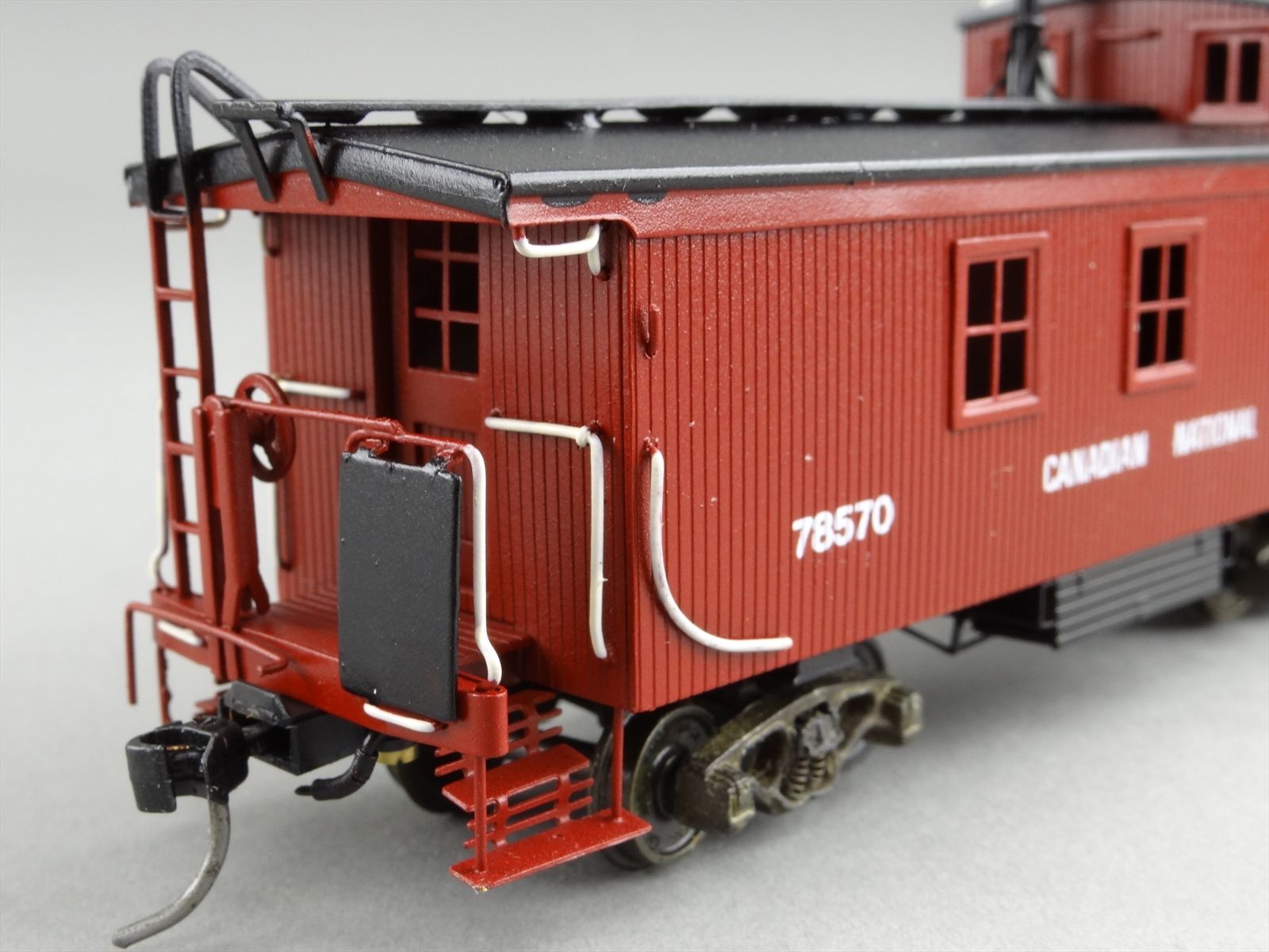HO Brass Model Train - PFM VH CNR CN Canadian National Wood Caboose ...