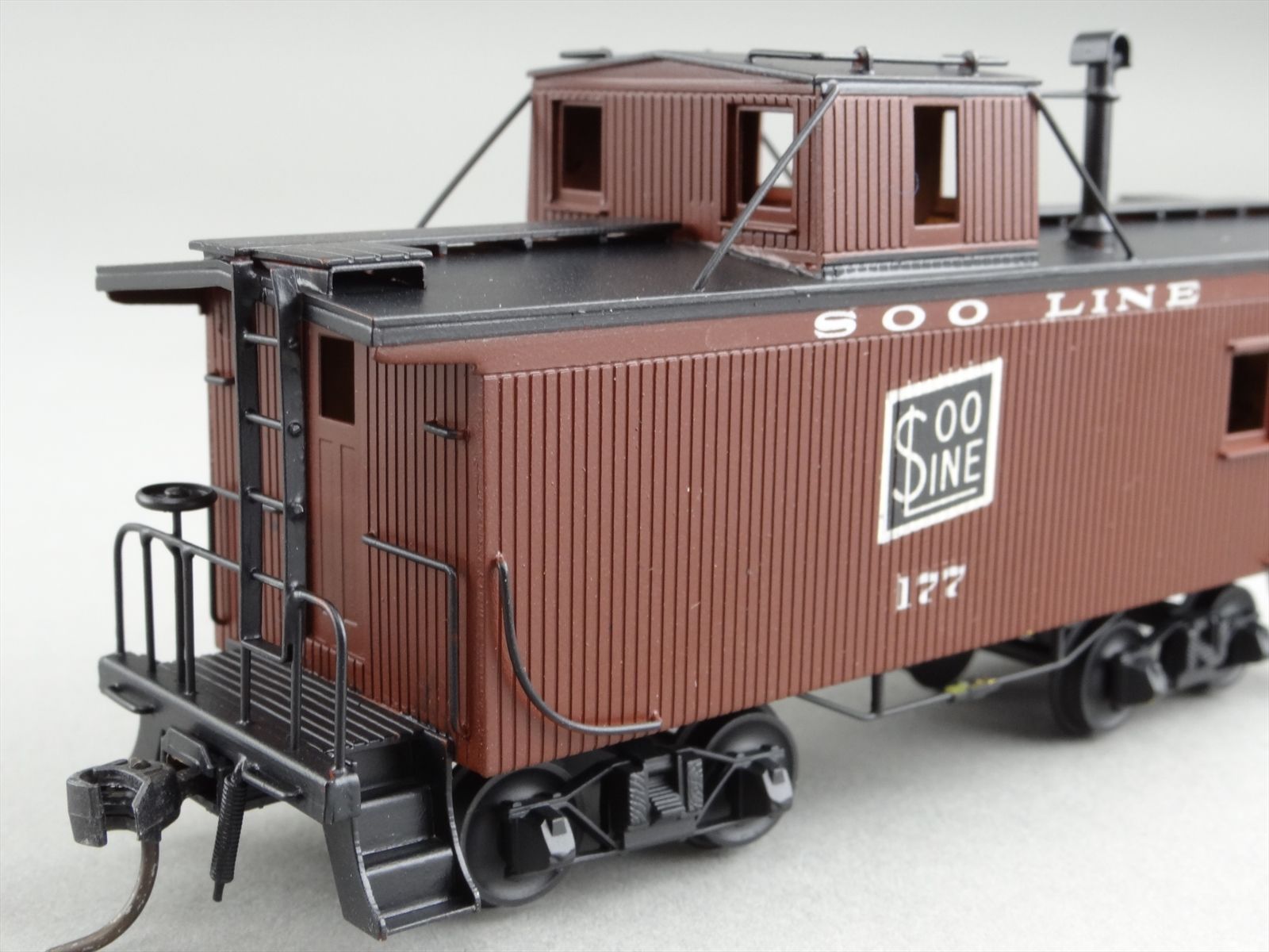 HO Brass NKP - Soo Line Wood Caboose - Custom #177