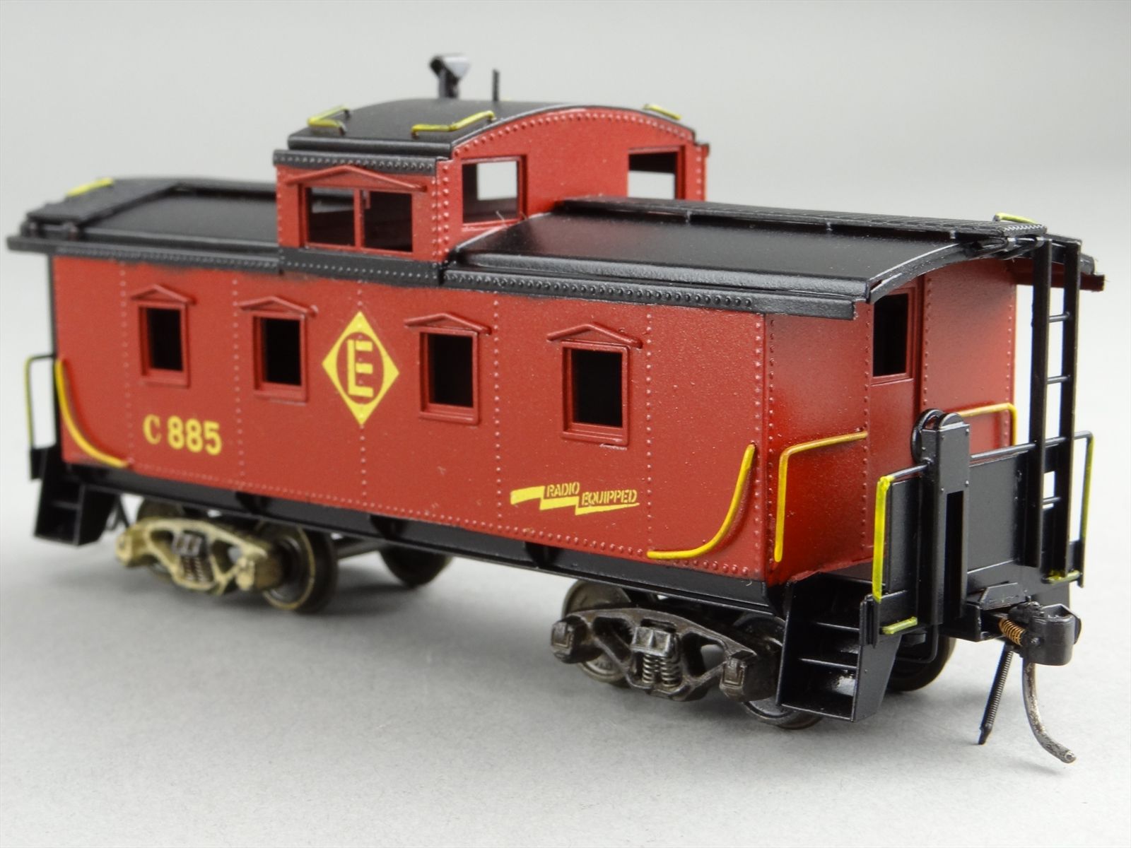 HO Brass NKP - Erie Lackawanna, Steel Caboose - Custom Erie #C885