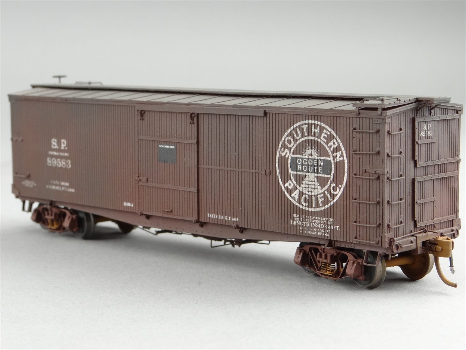 HO Westerfield 1751 Pro Built Kit - SP Southern Pacific Ogden Route B-50-4 Box Car #89583