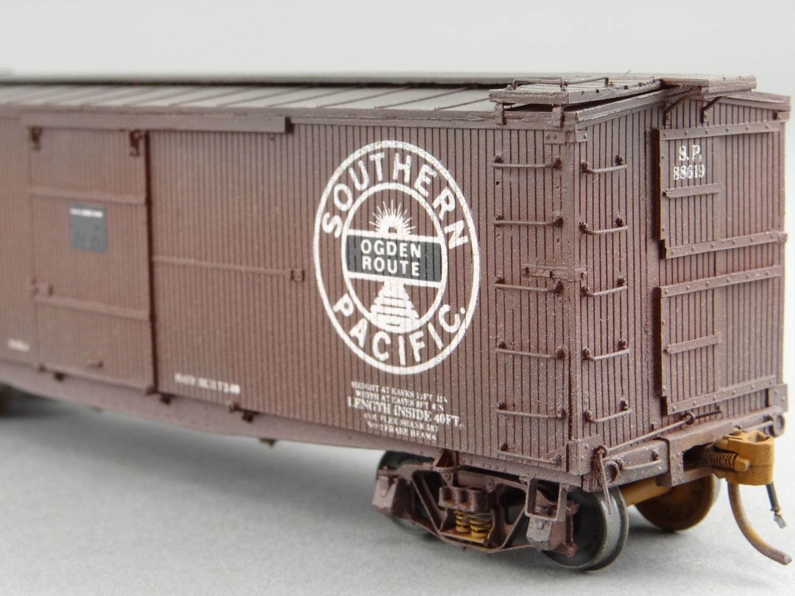 HO Westerfield 1751 Pro Built Kit - SP Southern Pacific Ogden Route B-50-4 Box Car #88619