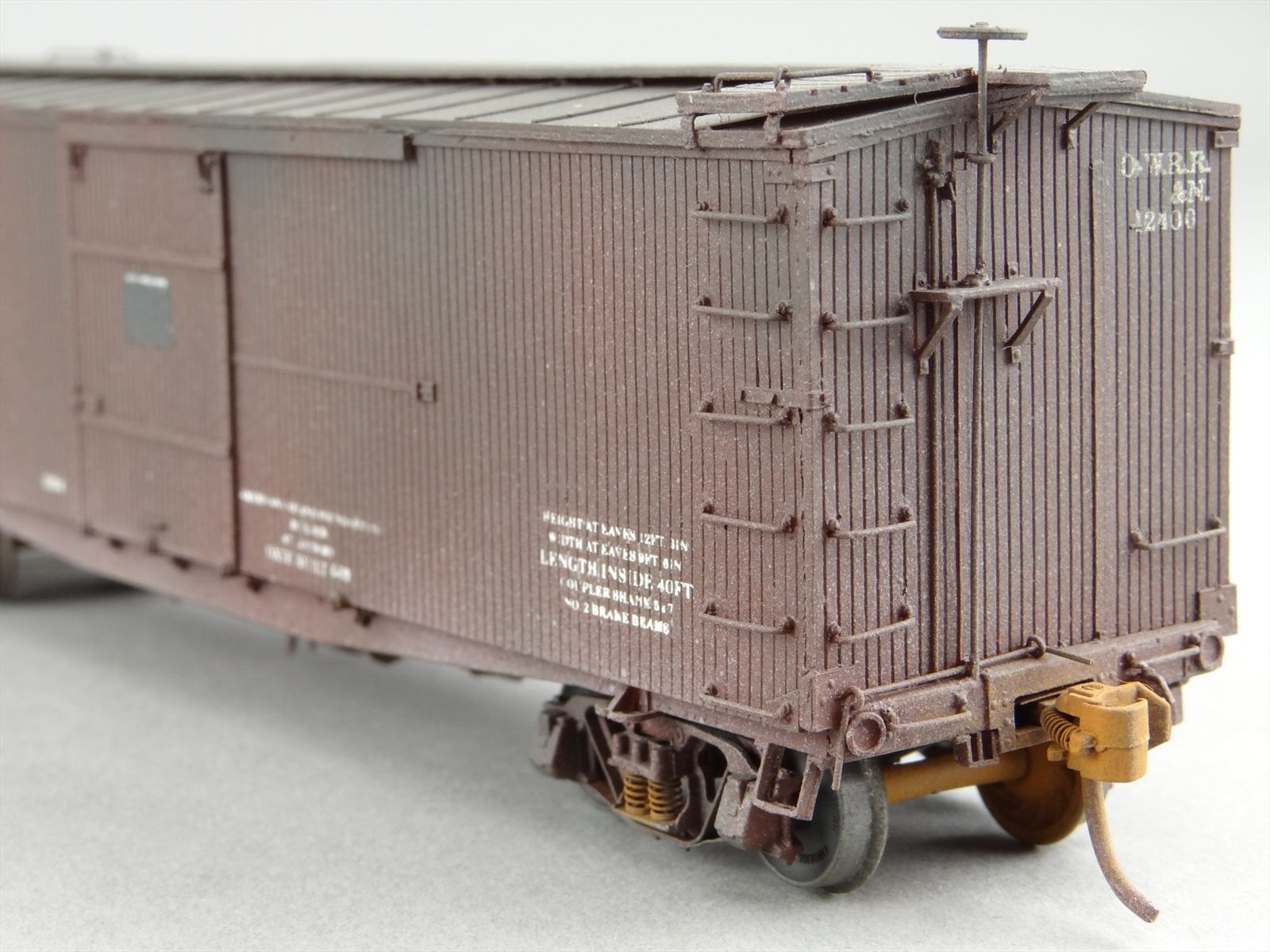 HO Westerfield 1712 Pro Built Kit - OWRR&N Oregon Washington RR ...