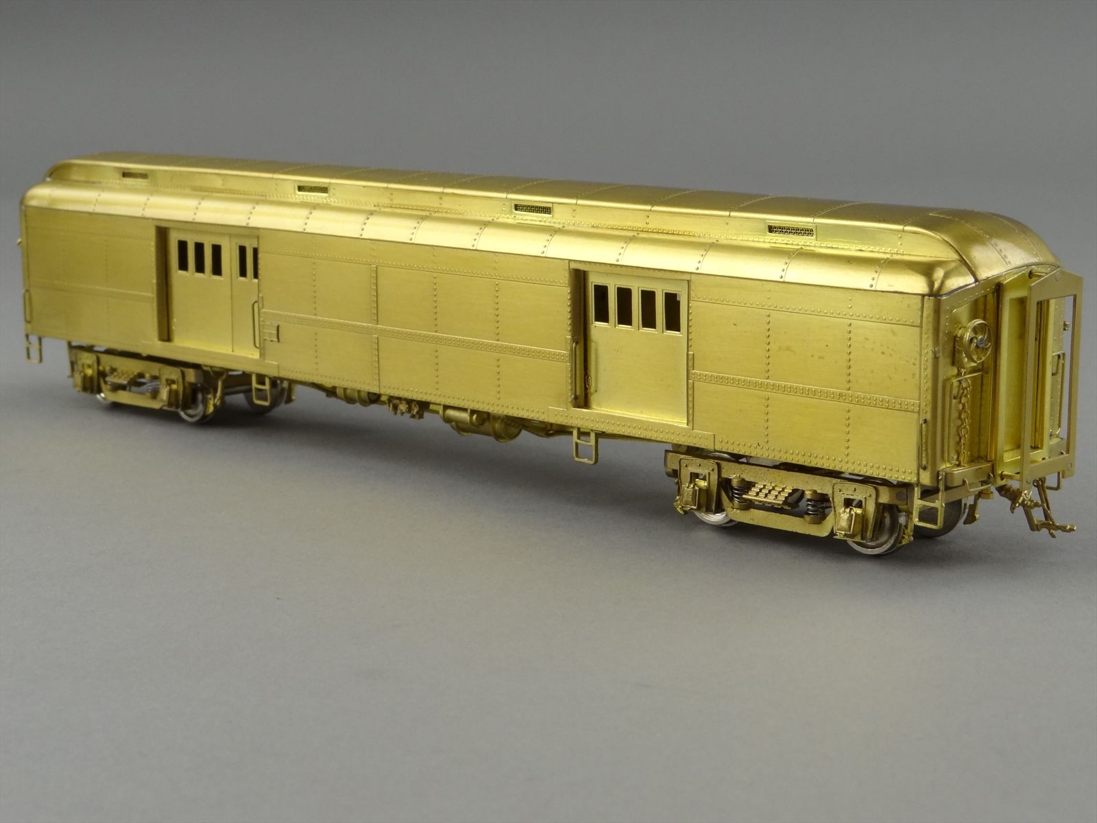 HO Brass Model Passenger Car - PSC 15824 Double Door Baggage Car - NYC ...