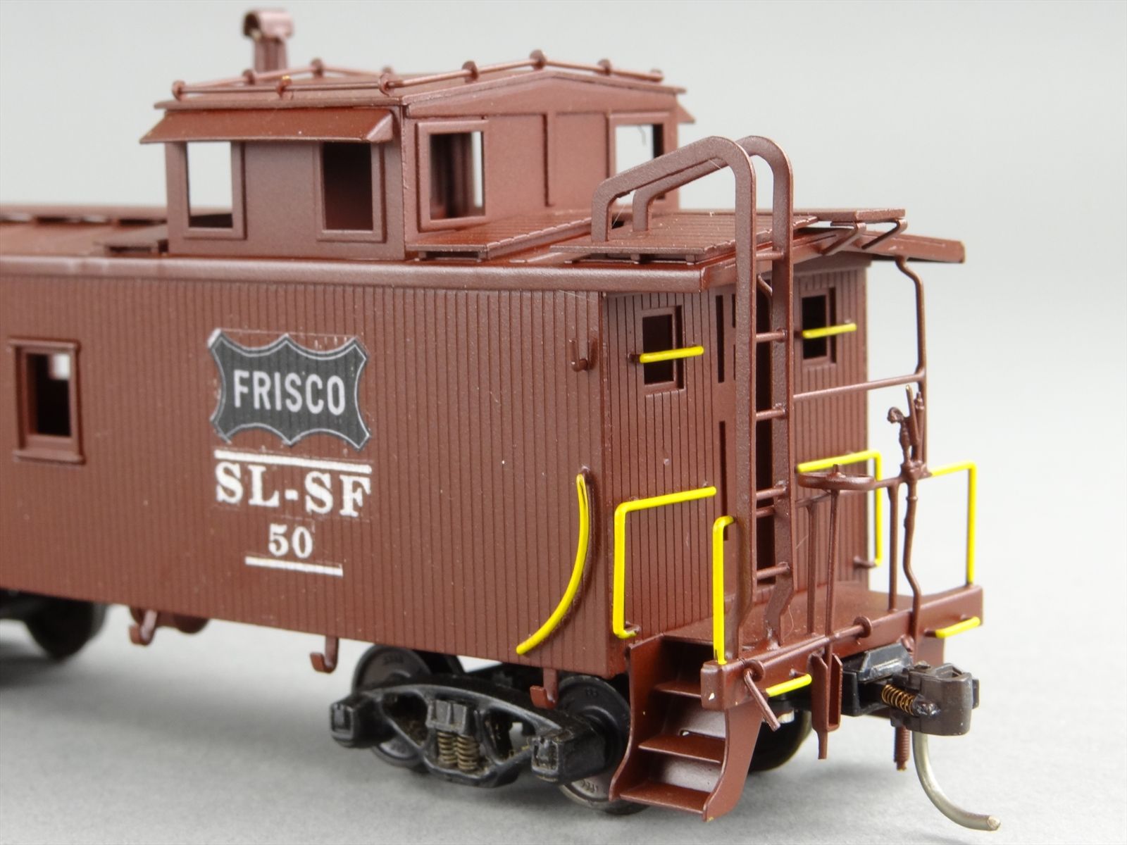 HO Brass Hallmark - SLSF Frisco Standard Caboose - Custom #50