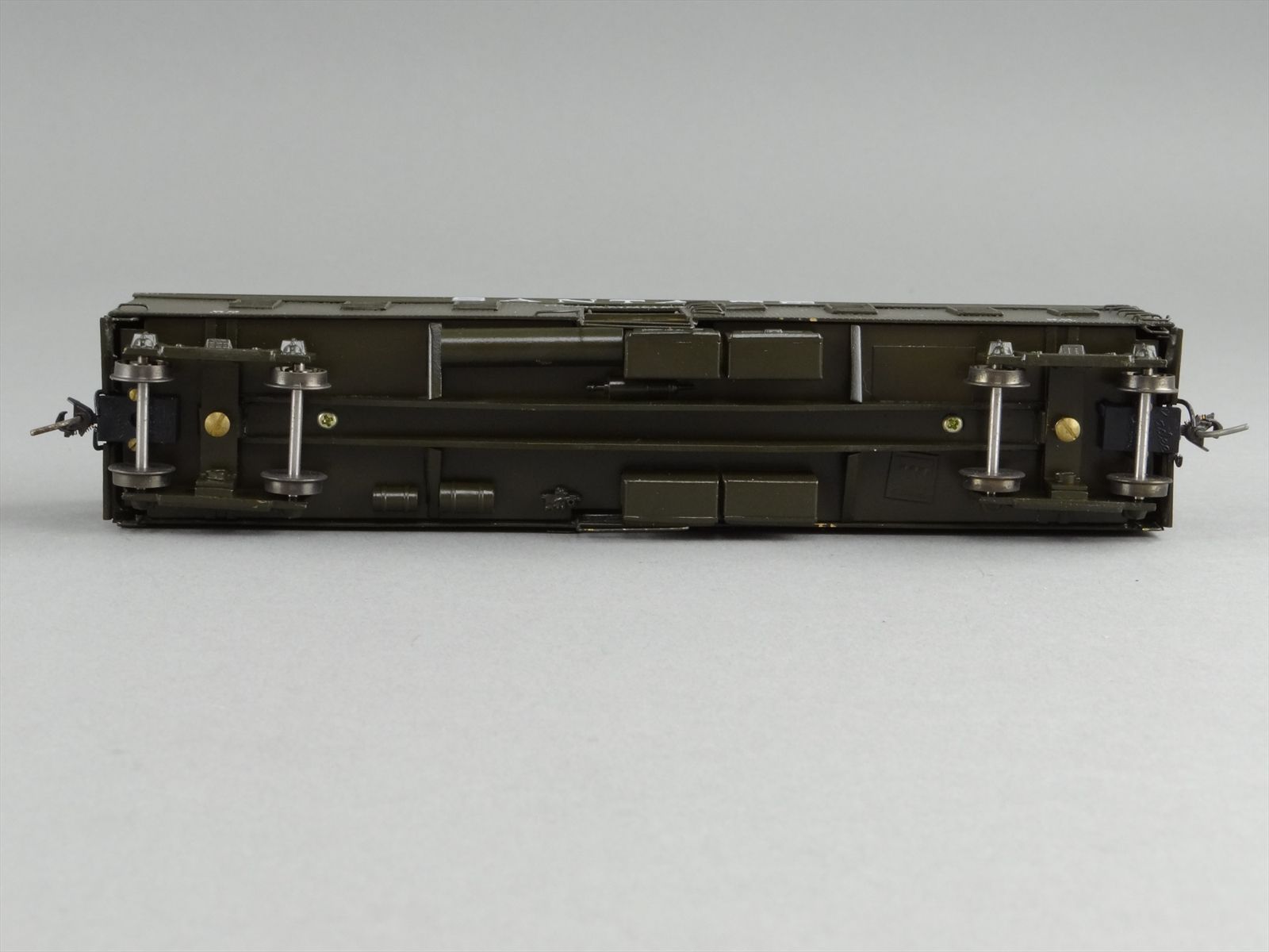 HO Brass Model Train - Hallmark AT&SF Santa Fe Dynamometer Car #29 - CUSTOM