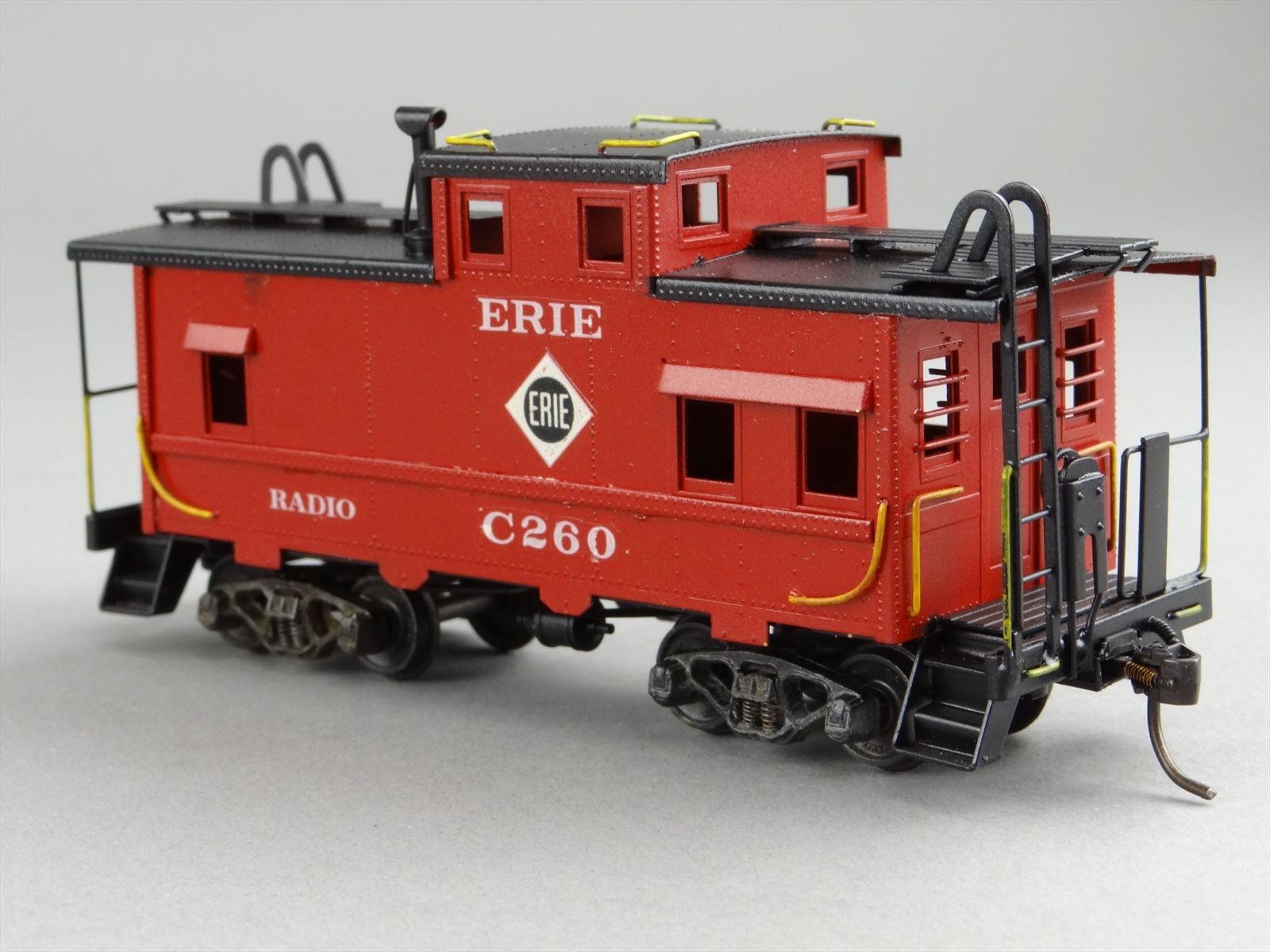 HO Brass Lambert - Erie Steel Caboose - Custom #C260