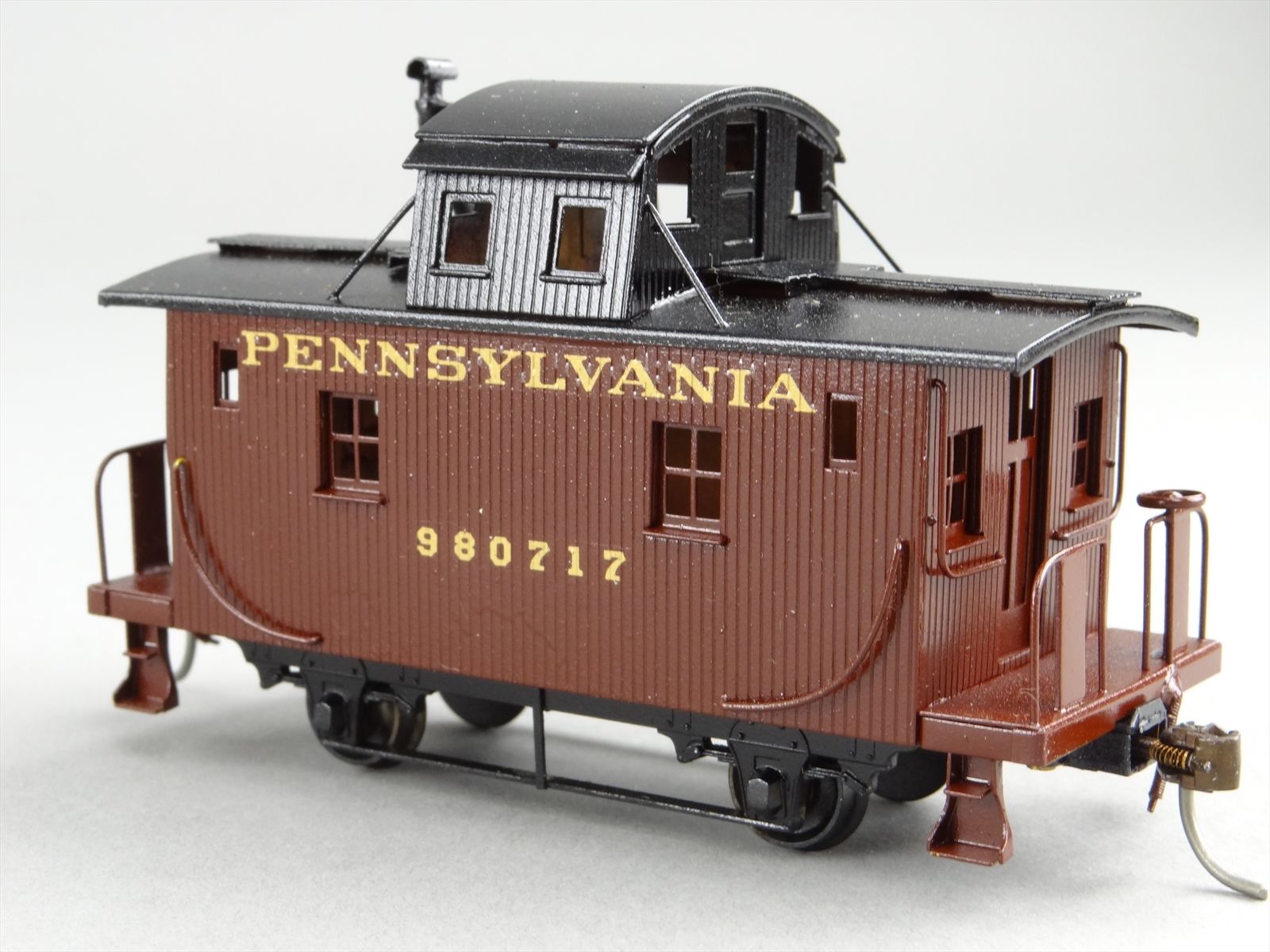 HO Brass Model - Lambert PRR Pennsylvania 4-Wheel Bobber Caboose - Custom #980717