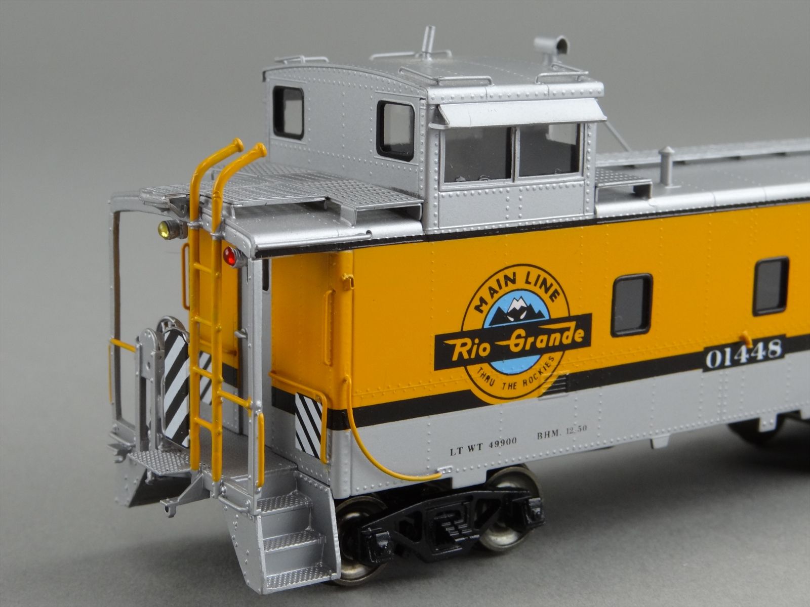 HO OMI 1127 Overland D&RGW Rio Grande Steel Caboose #01448 - Covered ...