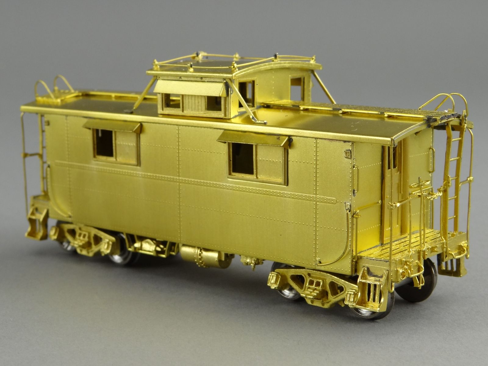 HO Scale Brass Train OMI 3935 B&O Plywood Caboose C-8/C-9 Class - Unpainted