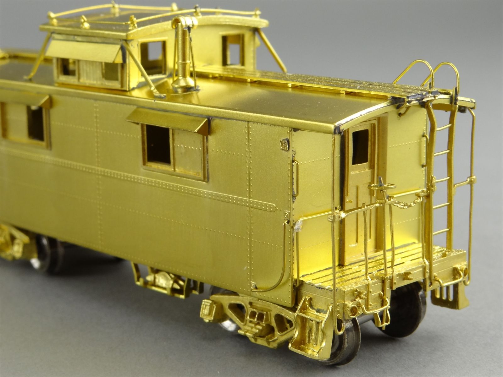 HO Scale Brass Train OMI 3935 B&O Plywood Caboose C-8/C-9 Class - Unpainted