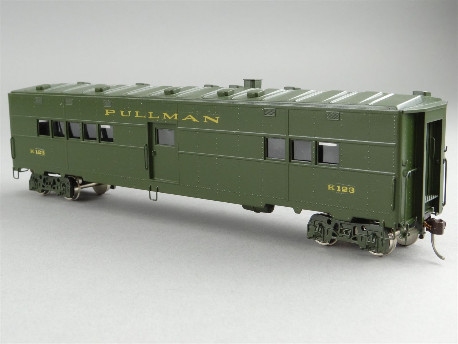 HO Brass Model Train - Hallmark Troop Kitchen Car - Custom - #K-123