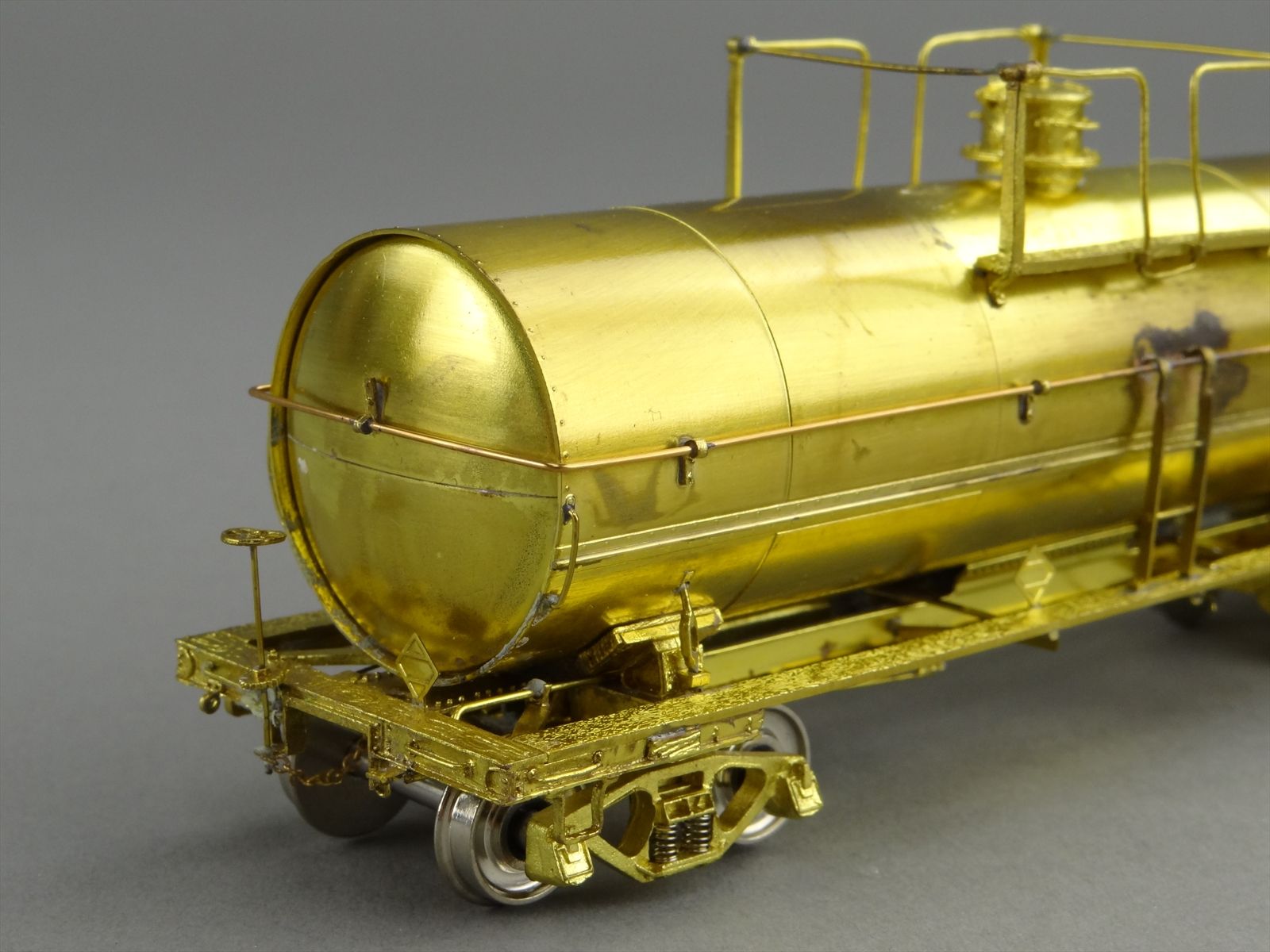 HO Brass Model Train OMI 3134 ACF Single Dome Insulated High Pressure ...