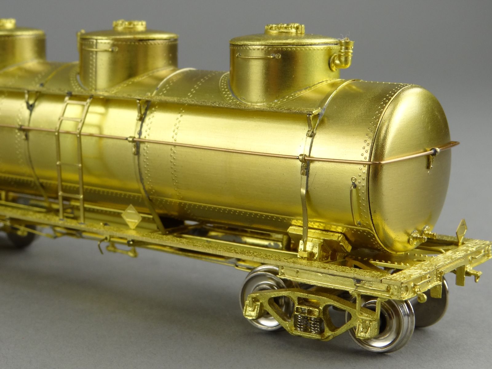 HO Brass Model Train - OMI 3132 ACF Triple Dome 8,000 Gallon Tank Car ...