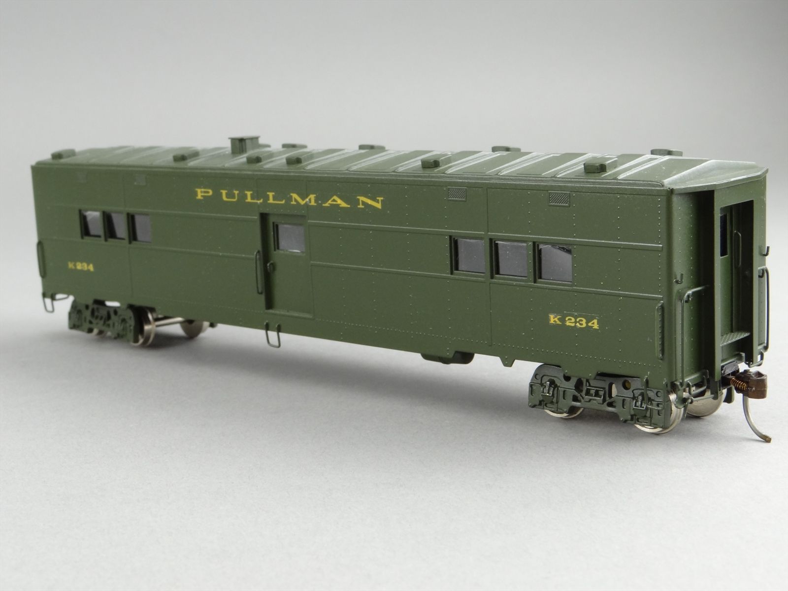 HO Brass Model Train - Hallmark Troop Kitchen Car - Custom - #K-234