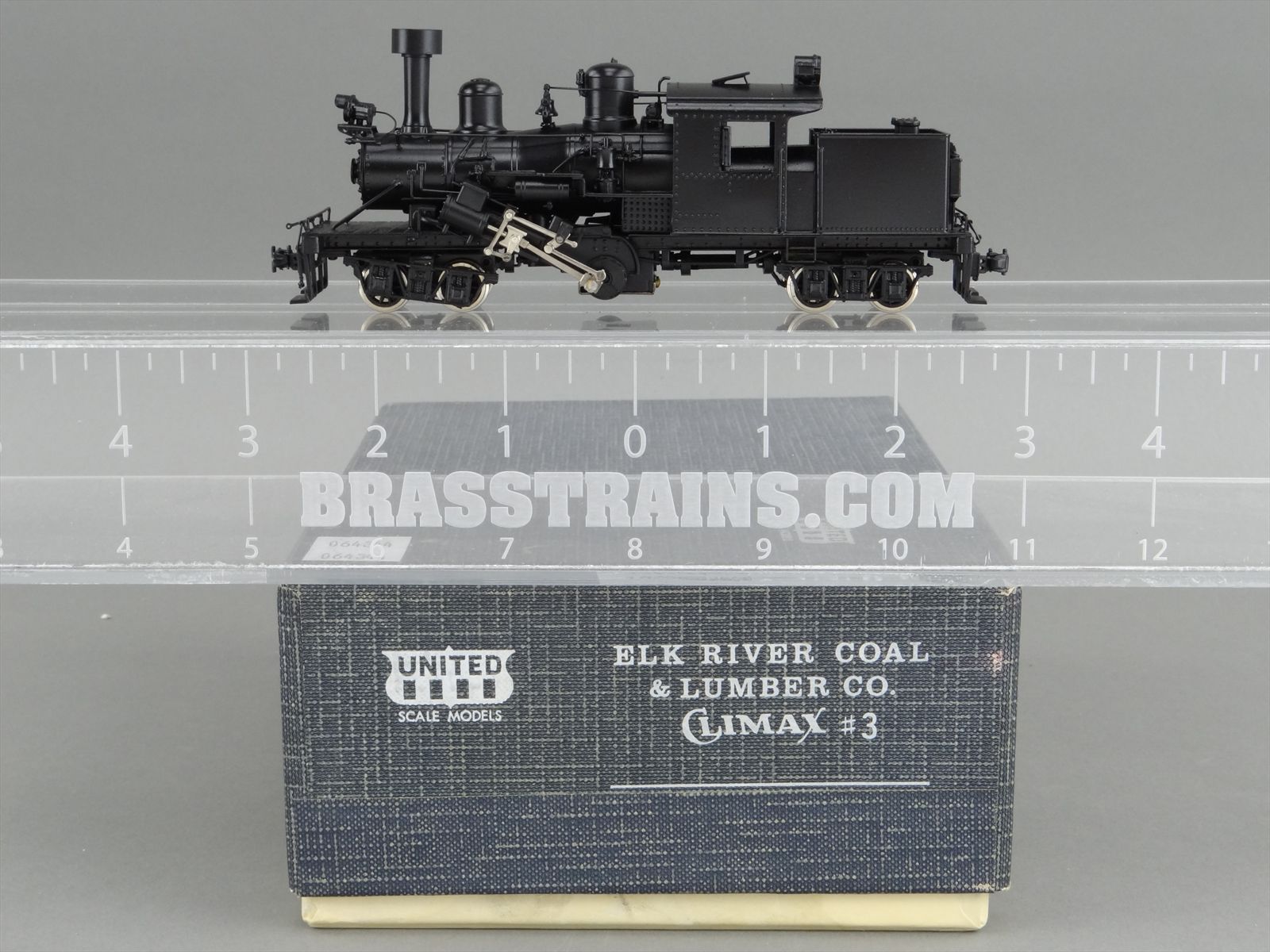 HO Brass Model Train - PFM United Elk River Coal & Lumber 2-Truck ...